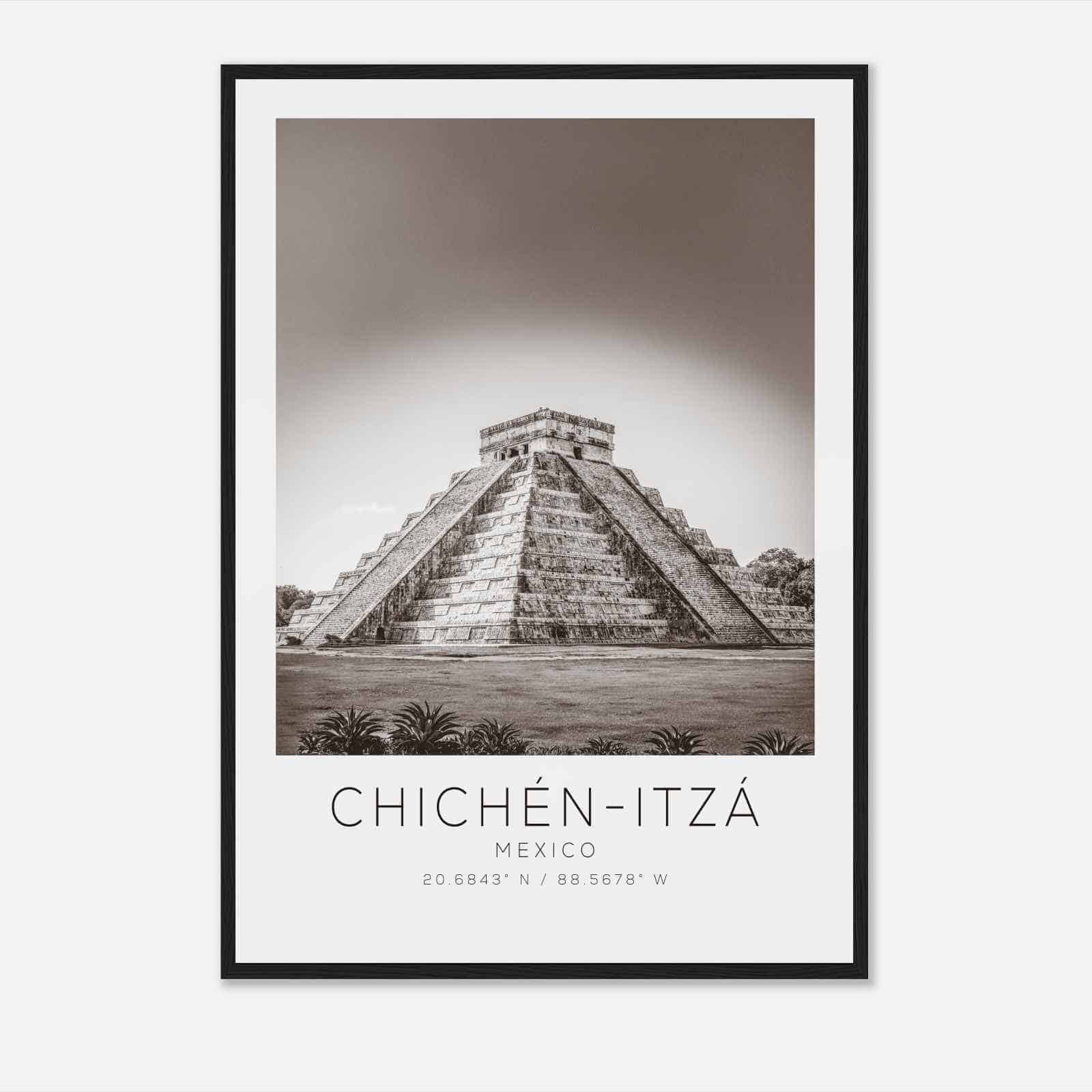 Chichen-Itza - Custom Maps & Posters