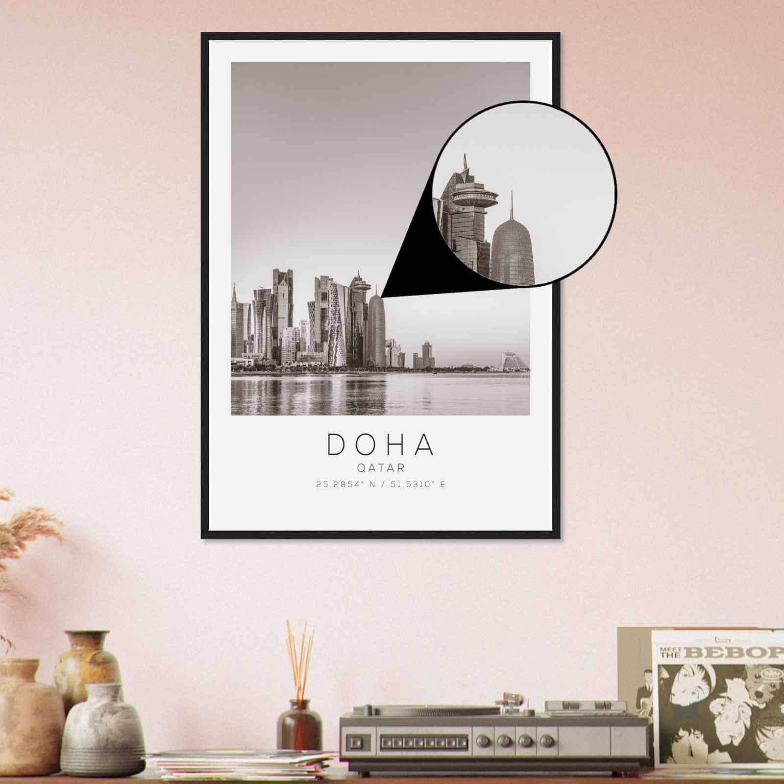 Doha - Custom Maps & Posters