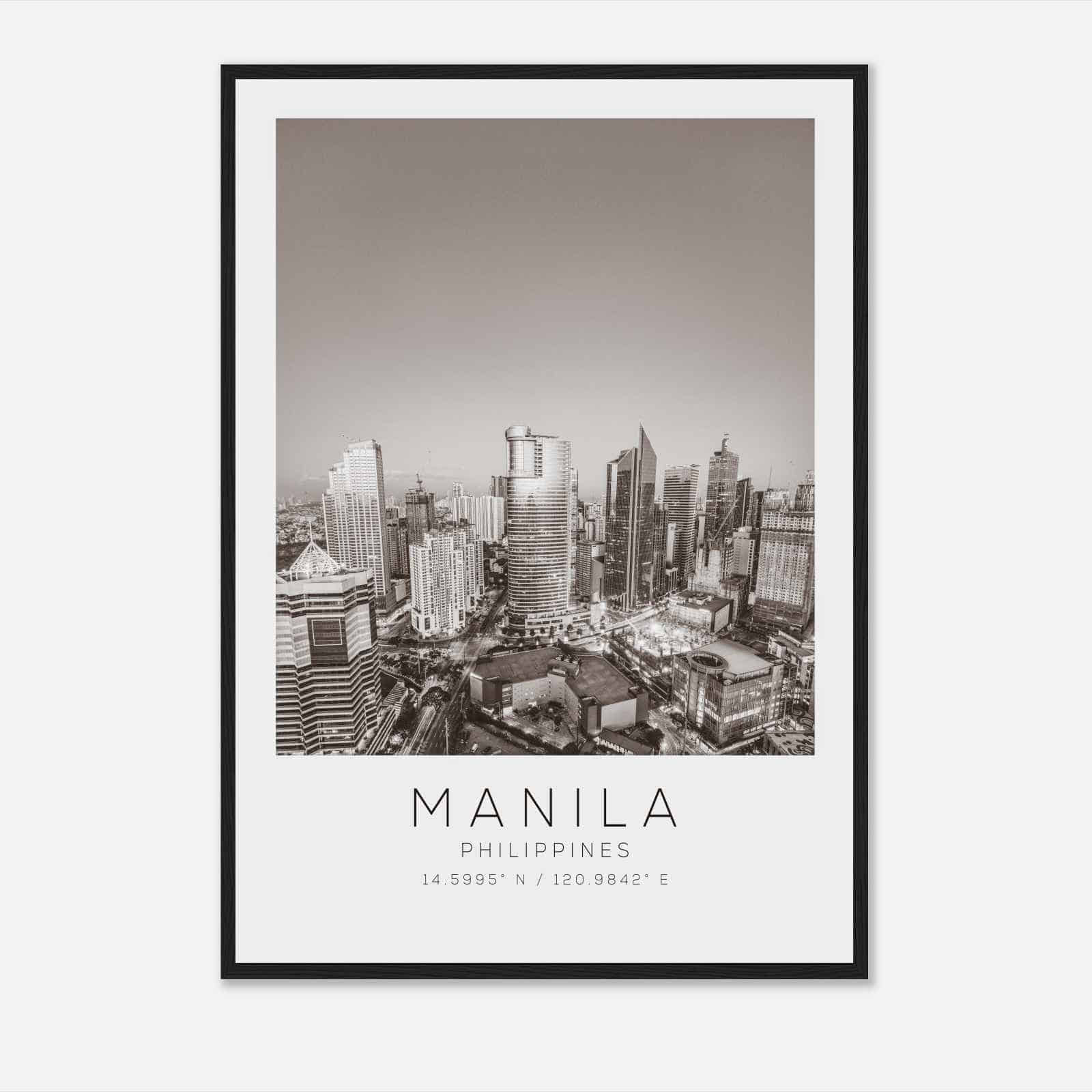 Manila - Custom Maps & Posters