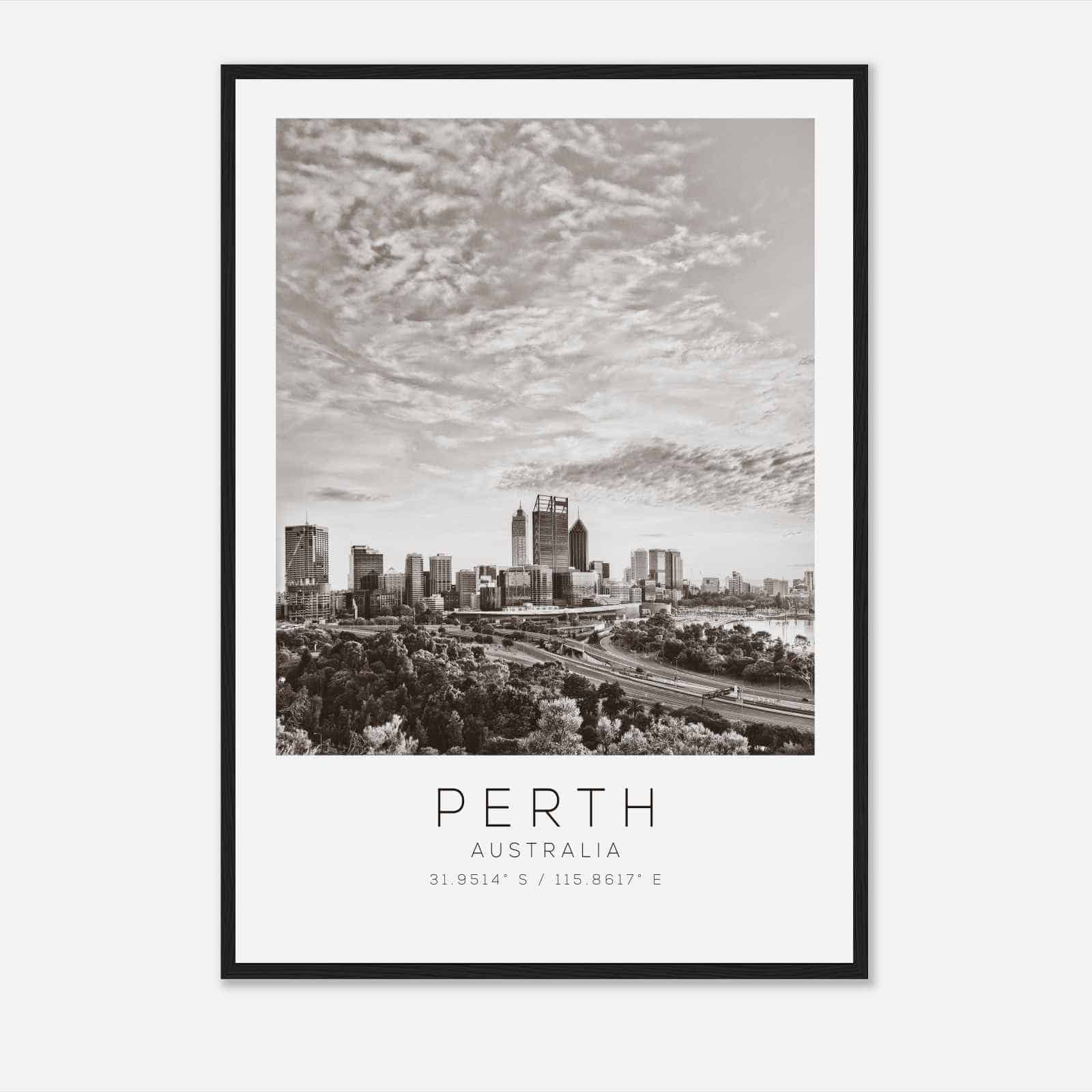 Perth - Custom Maps & Posters
