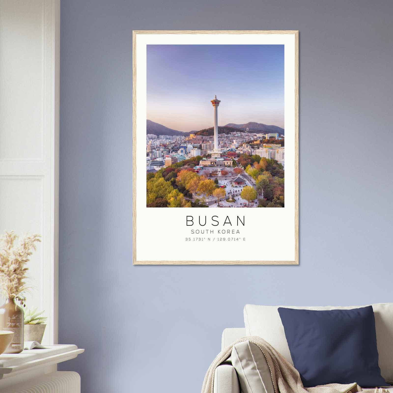 Busan South Korea Travel Photo Poster, Busan Travel Print, Minimalist ...