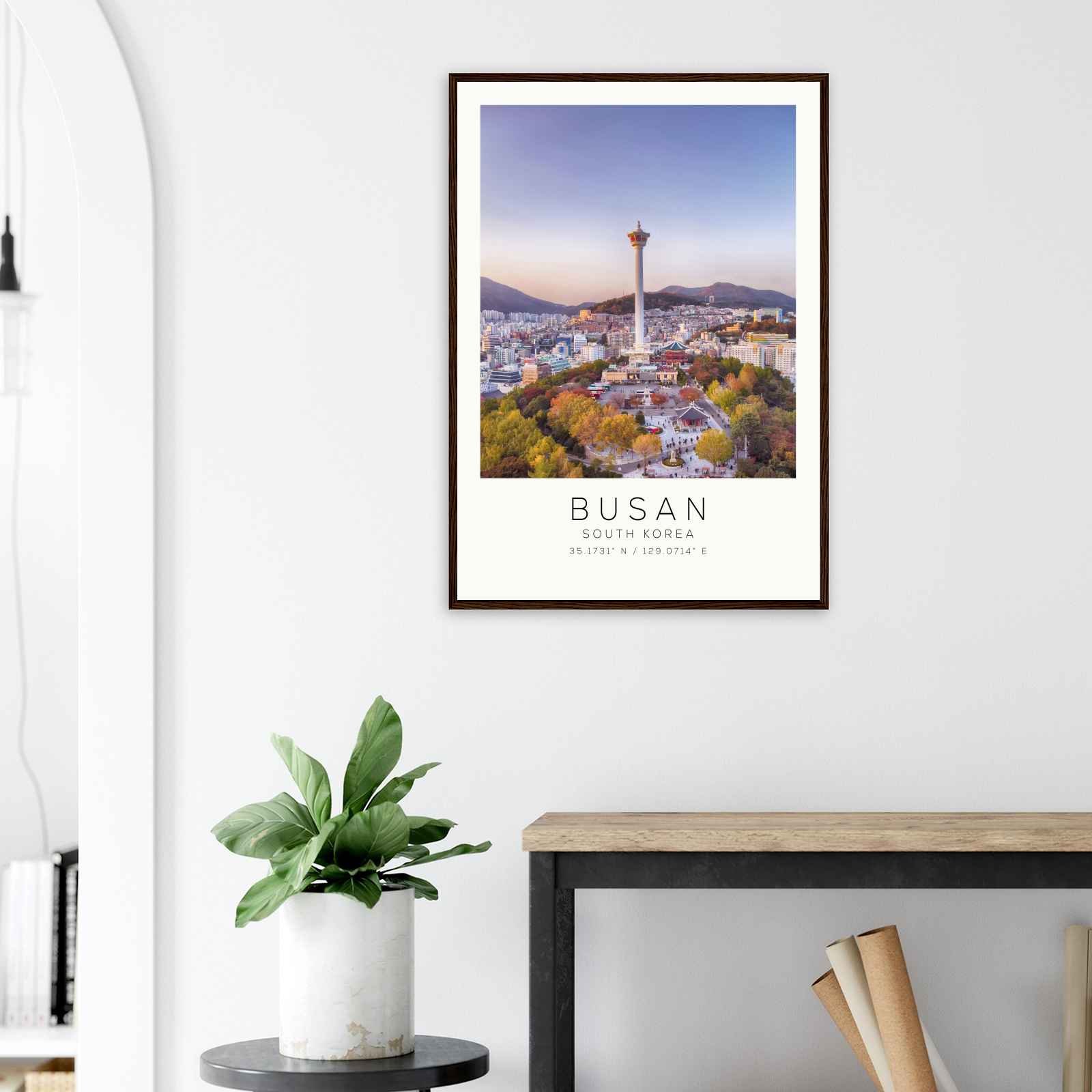 Busan South Korea Travel Photo Poster, Busan Travel Print, Minimalist ...