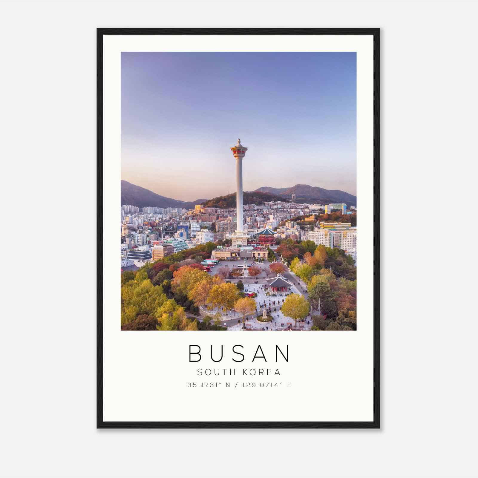 Busan South Korea Travel Photo Poster, Busan Travel Print, Minimalist ...