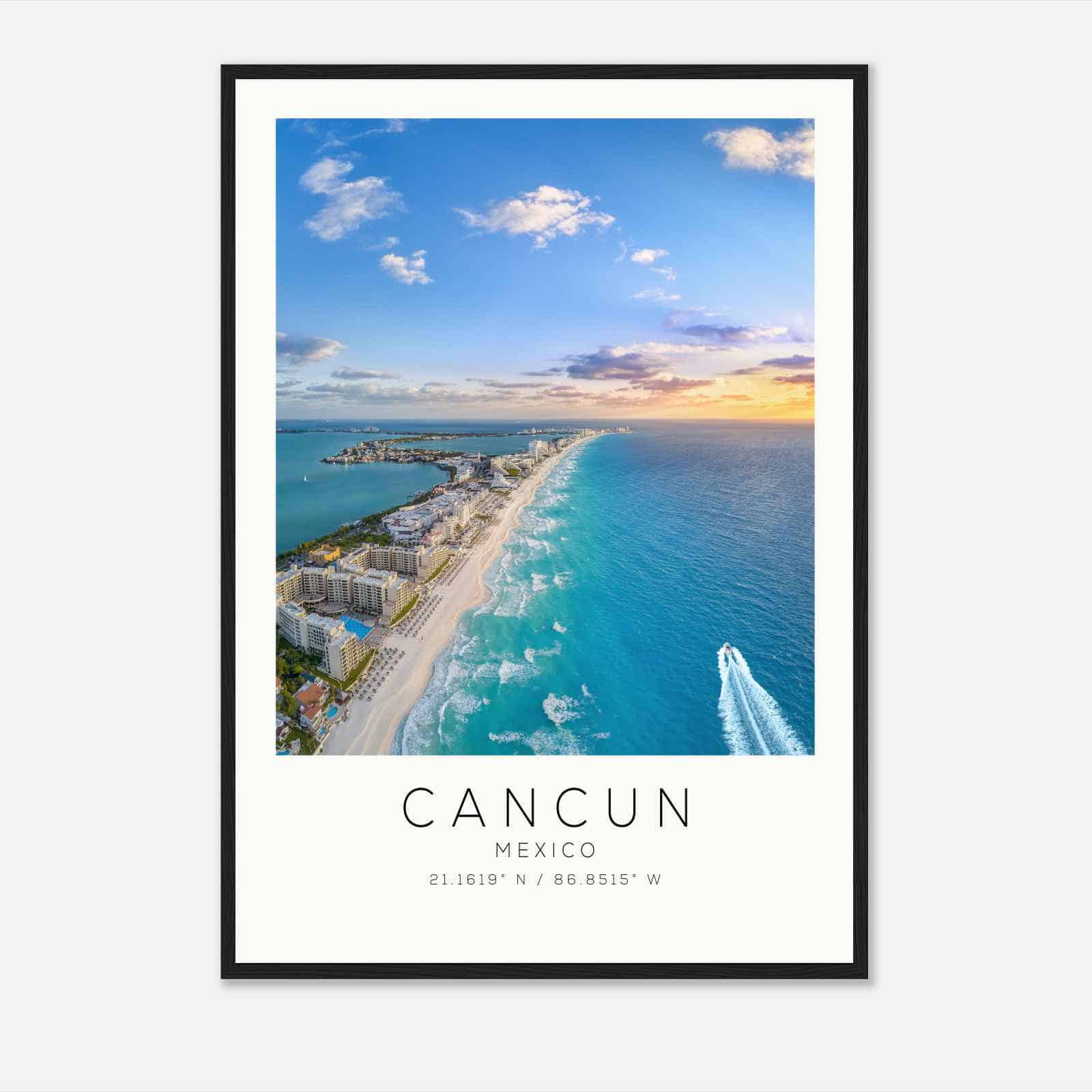 Cancun - Custom Maps & Posters