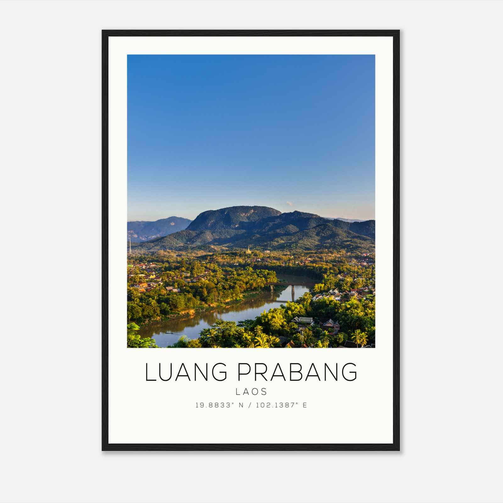 Luang Prabang Laos Travel Photo Poster, Luang Prabang Travel Print ...