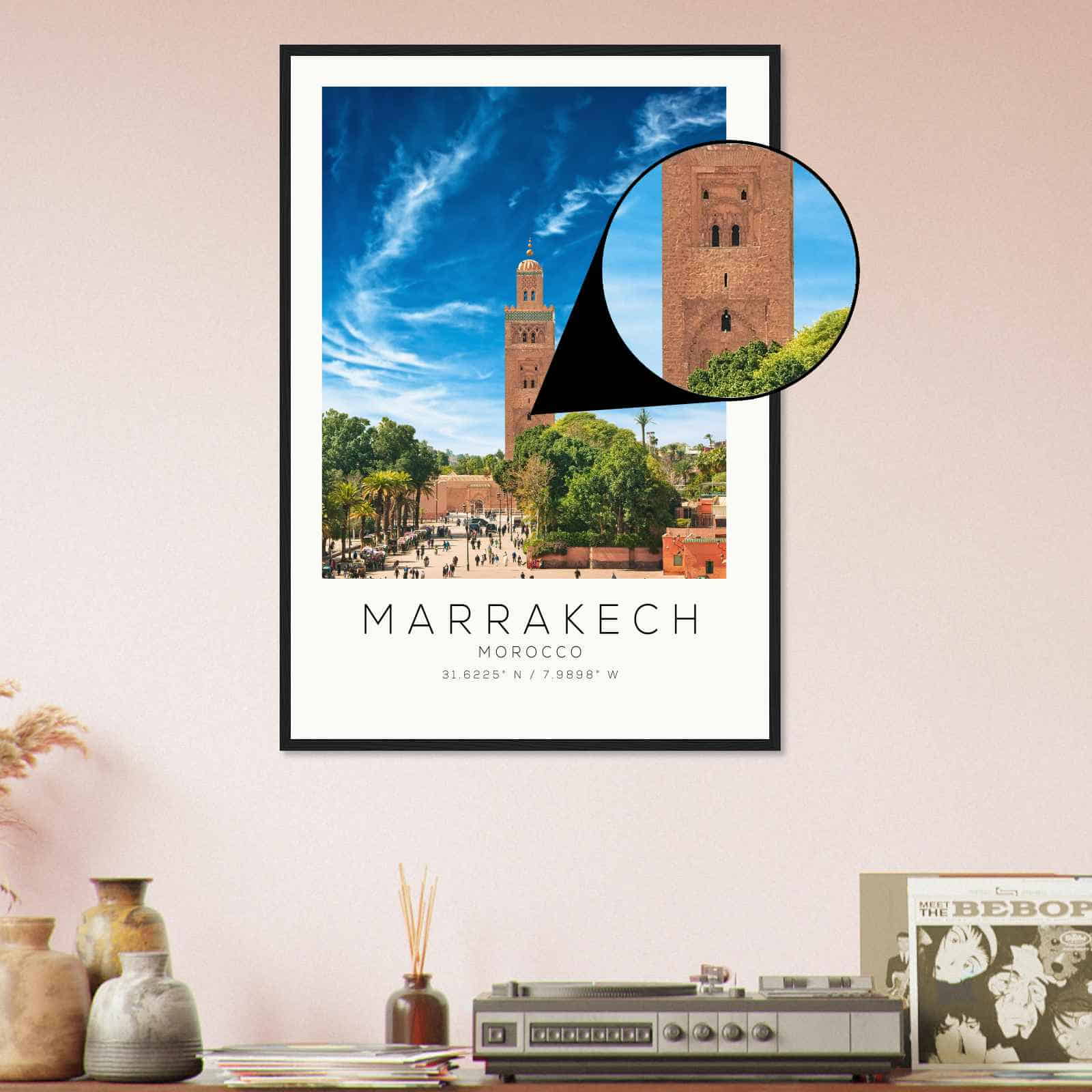 Marrakech Morocco Travel Photo Poster, Marrakech Travel Print ...