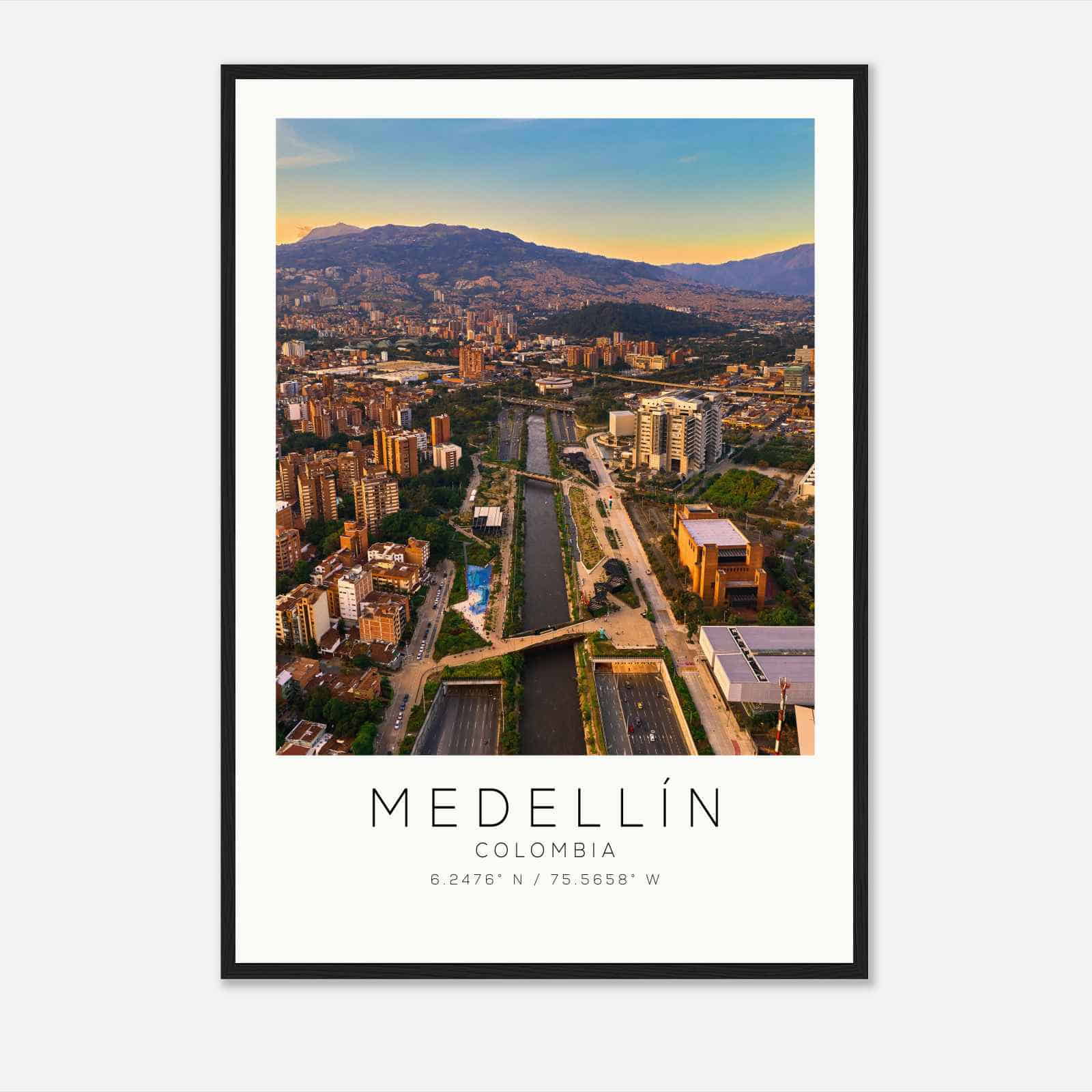 Medellin - Custom Maps & Posters