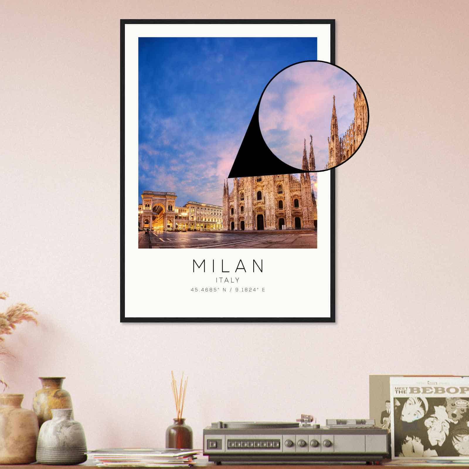 Milan Italy Travel Photo Poster, Milan Travel Print, Minimalist Travel ...