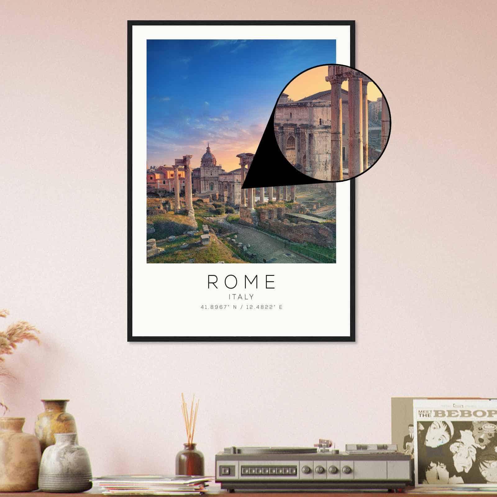 Rome Italy Travel Photo Poster, Rome Travel Print, Minimalist Travel ...