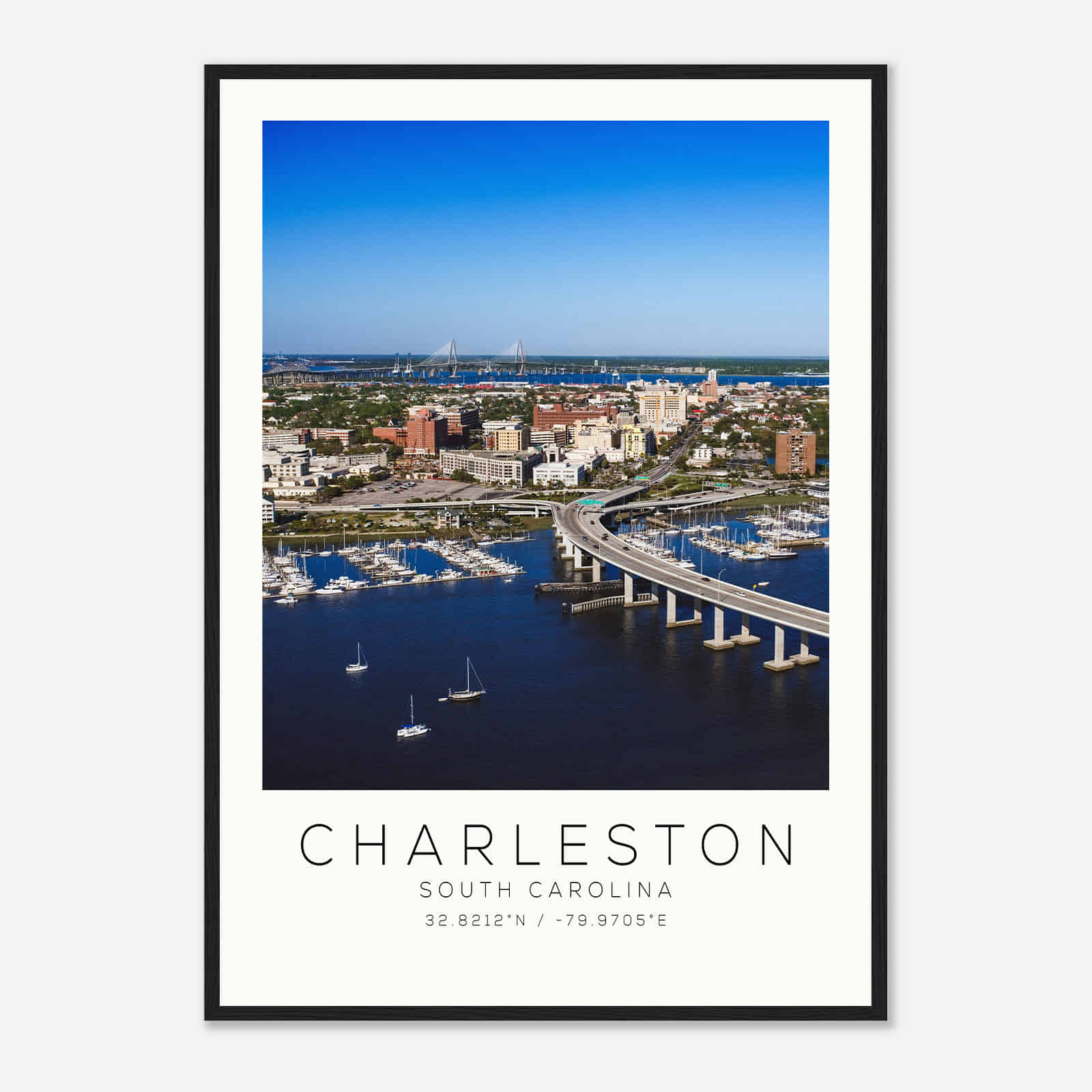 Charleston South Carolina DS2 Photo Travel Poster, Charleston South ...