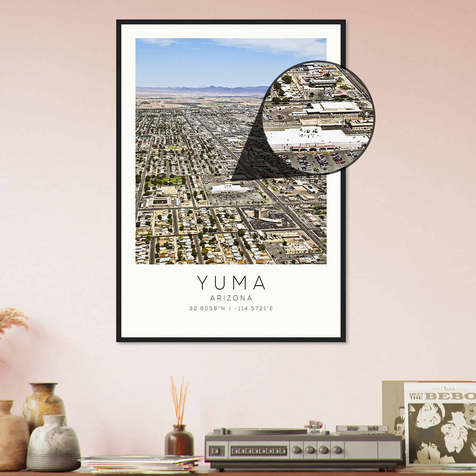 Yuma Arizona Photo Travel Poster, Yuma Travel Print, Minimalist Travel ...
