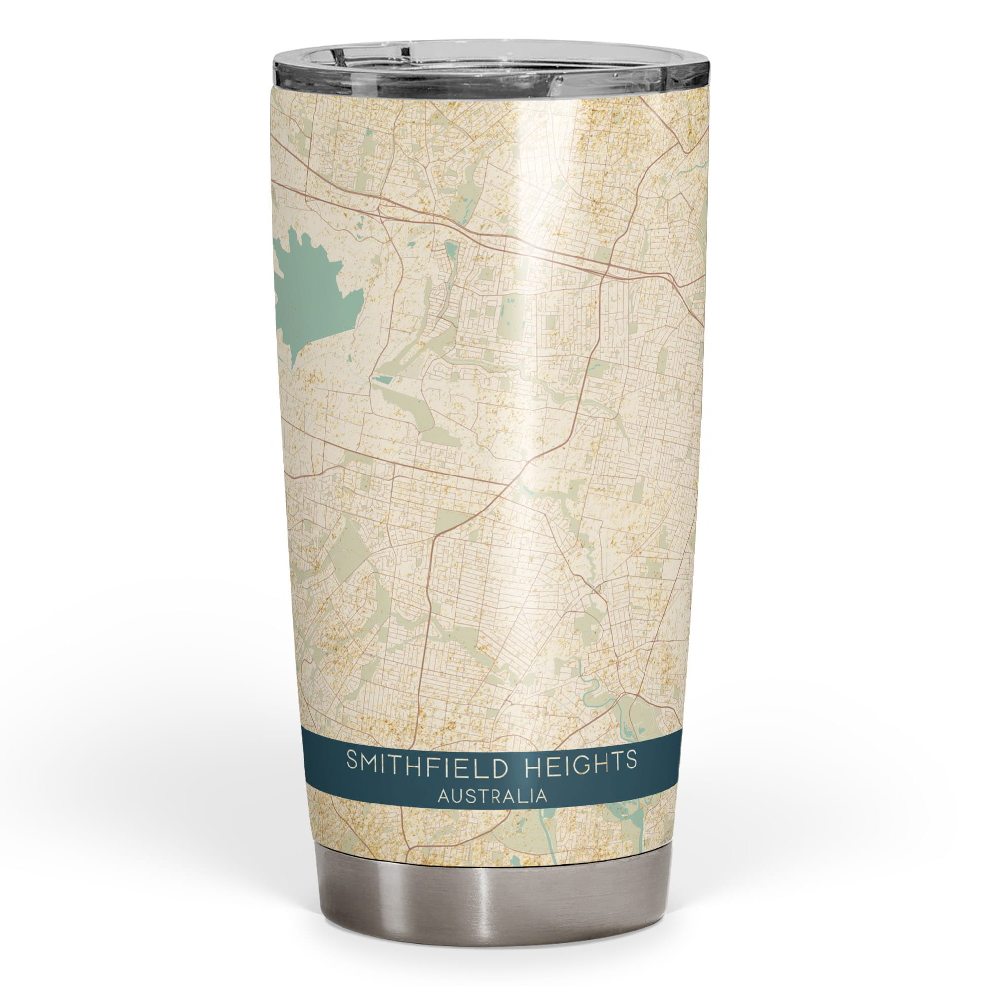 Custom Smithfield Heights Australia Map Tumbler - Mapmory