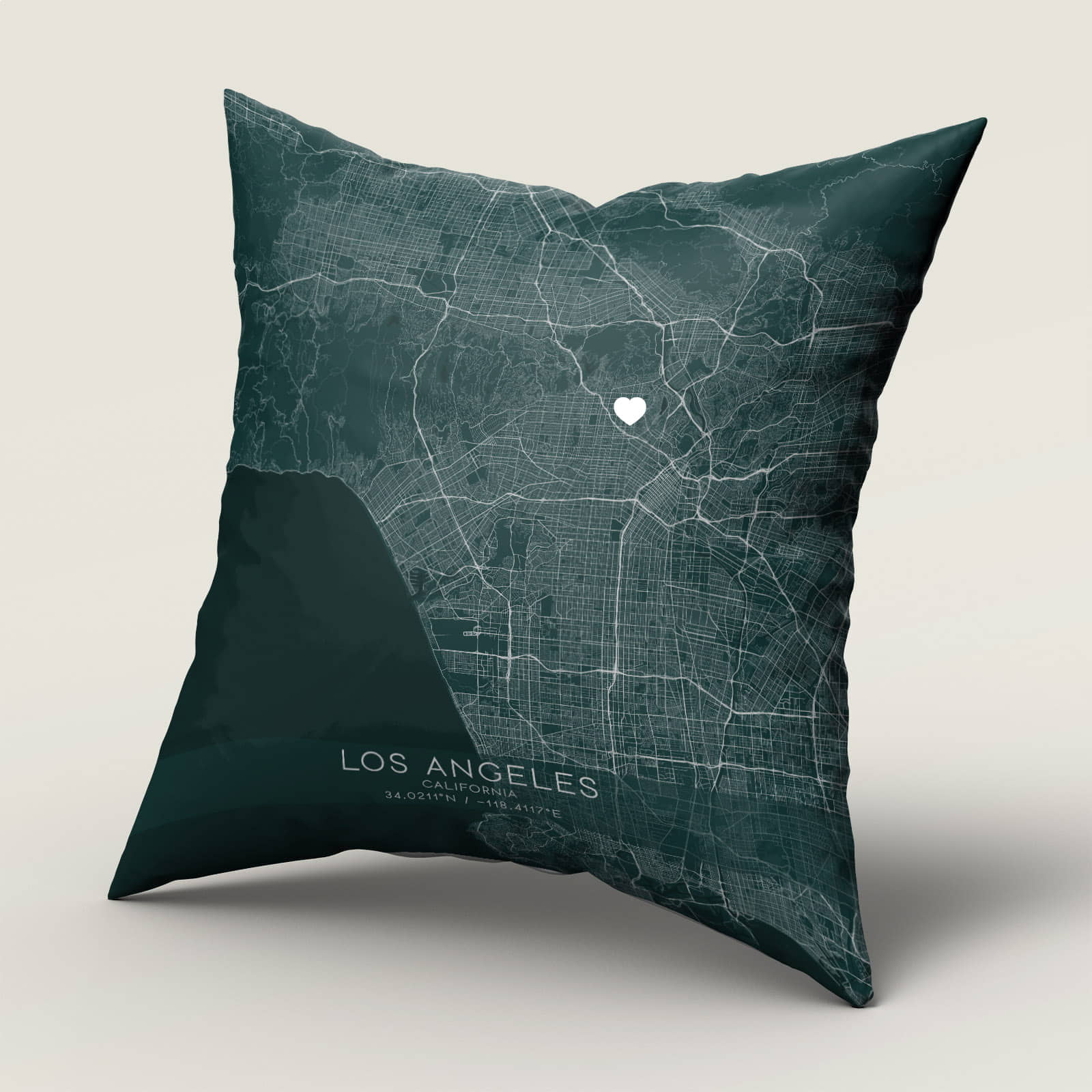 Custom Map Pillow The Perfect Gift for Any Special Occasion - Mapmory