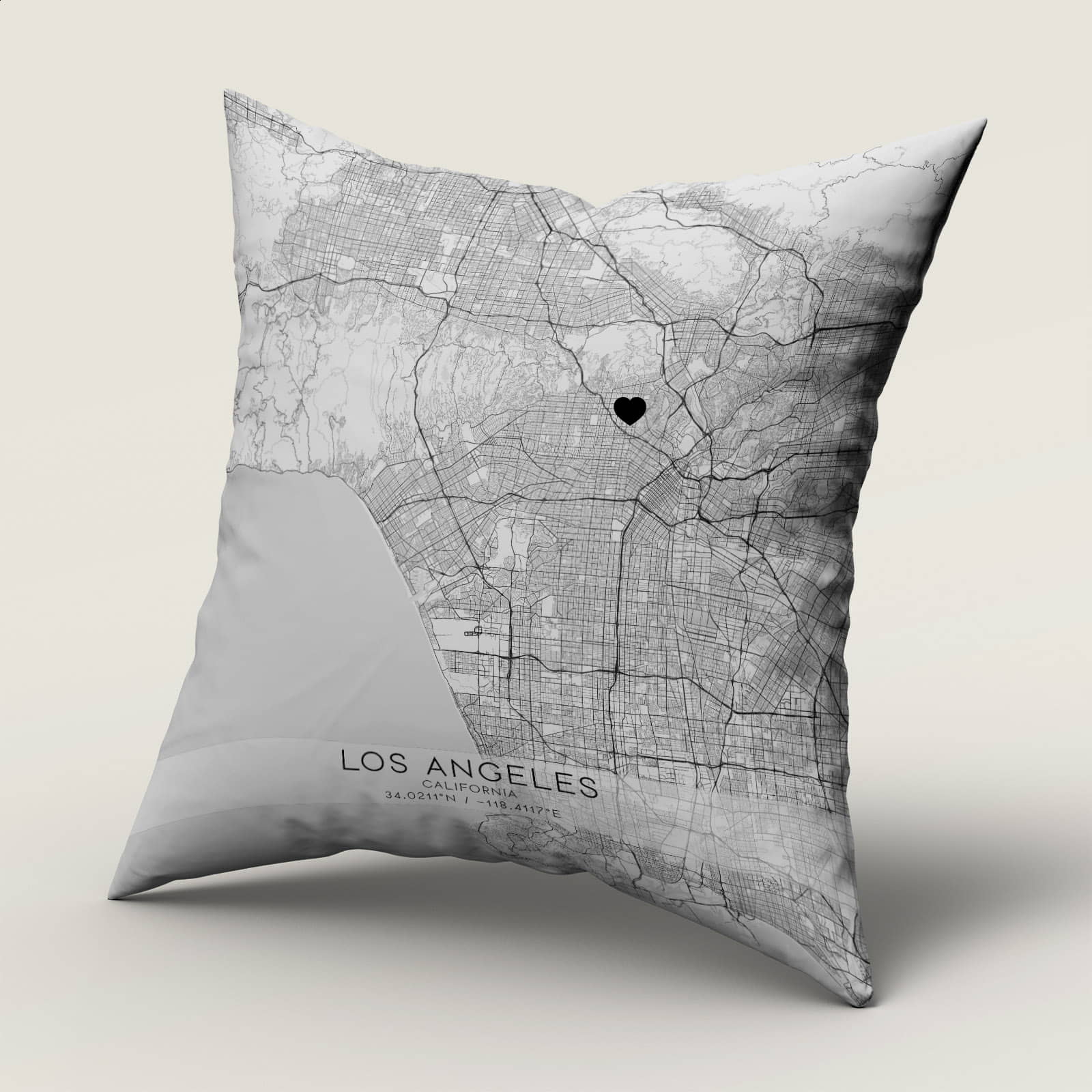 Custom Map Pillow The Perfect Gift for Any Special Occasion - Mapmory