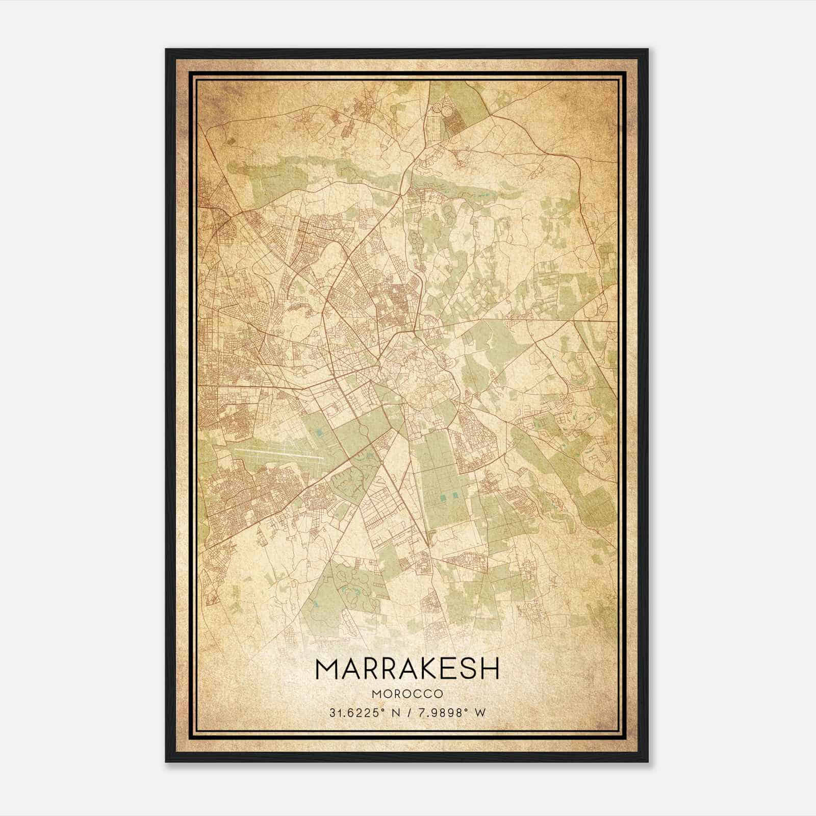 Marrakesh - Custom Maps & Posters