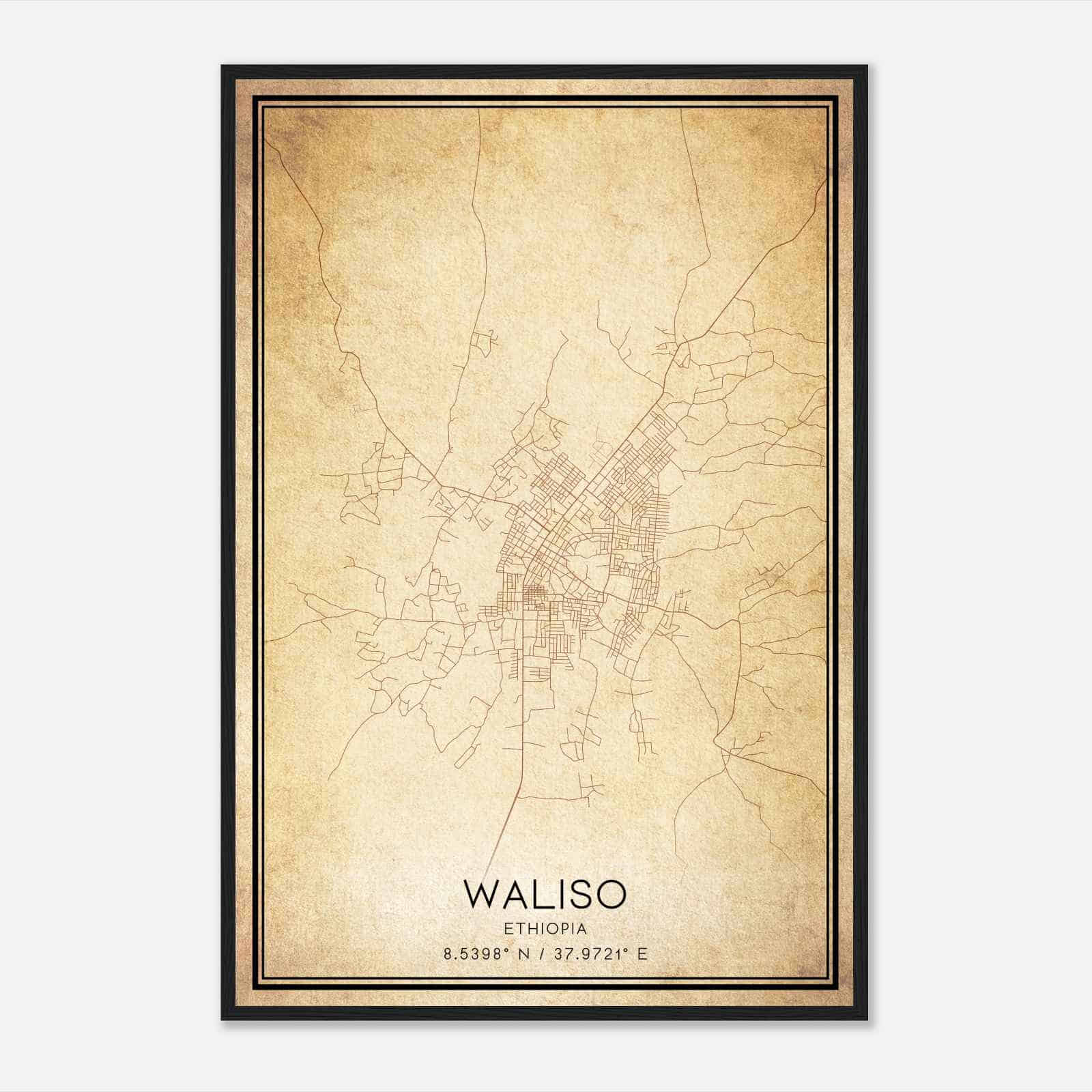 Waliso - Custom Maps & Posters