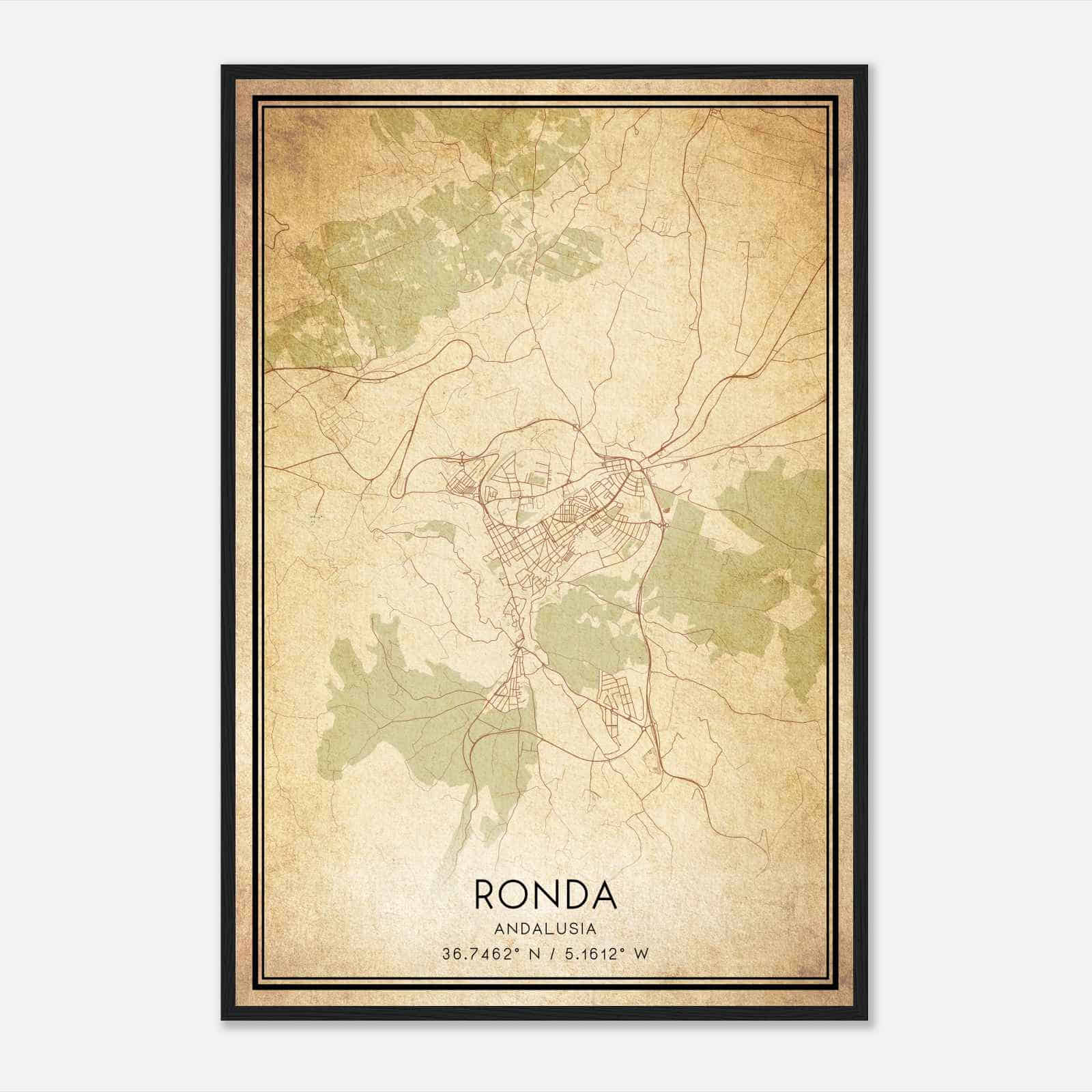 Ronda - Custom Maps & Posters
