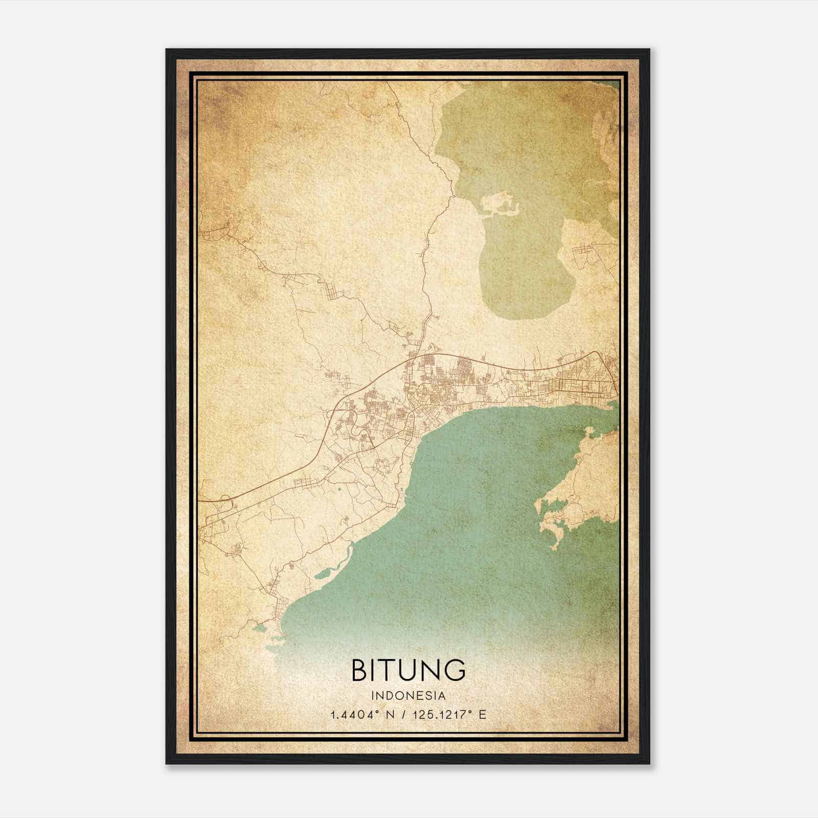 Bitung - Custom Maps & Posters