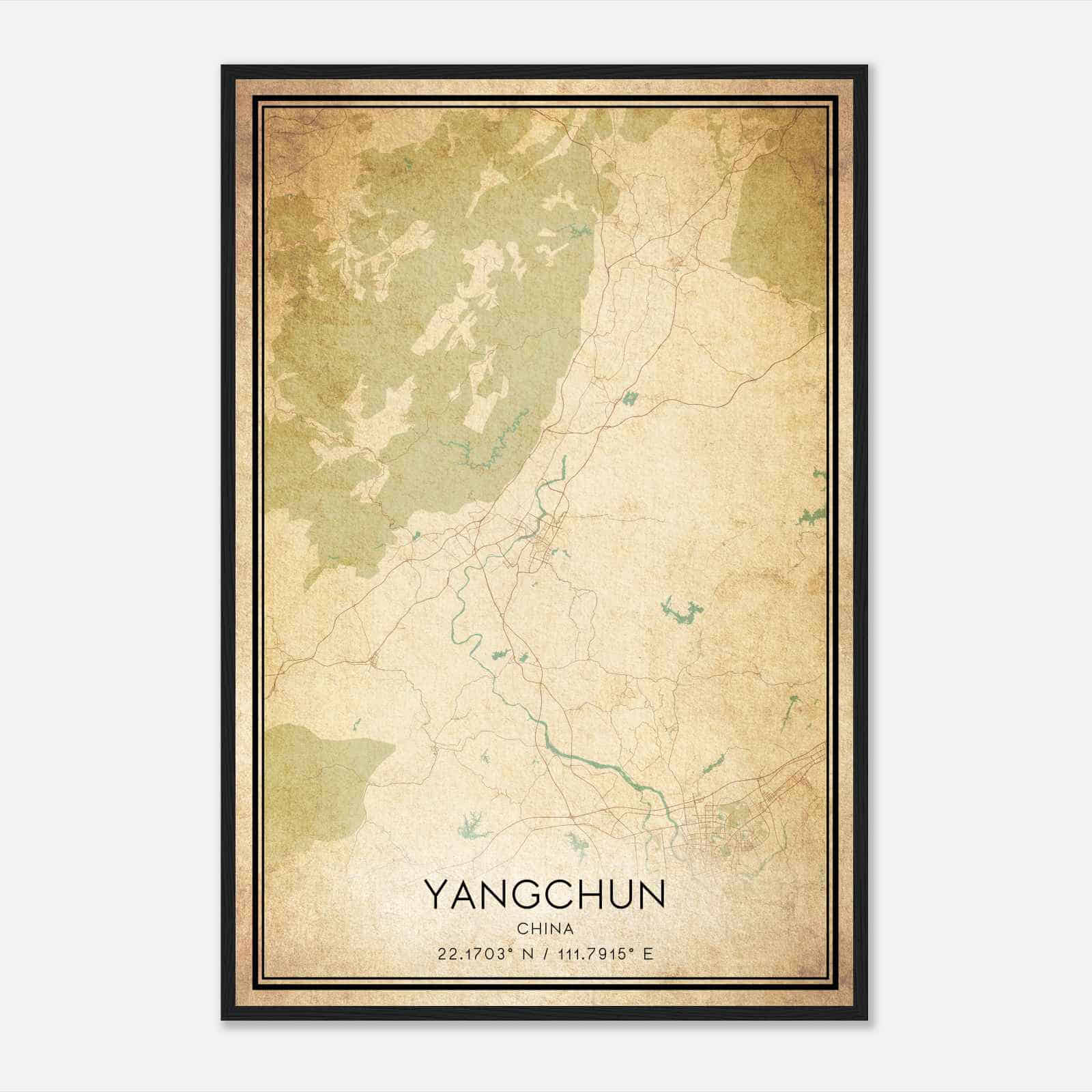 Yangchun - Custom Maps & Posters
