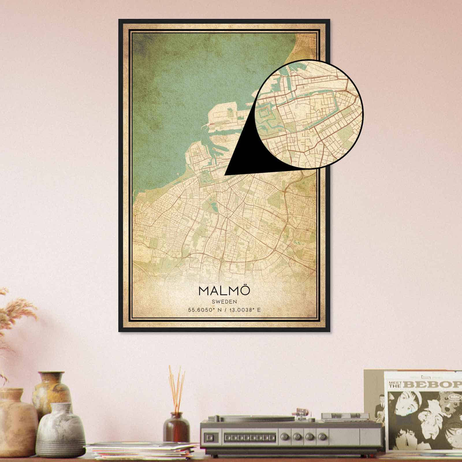 Malmo - Custom Maps & Posters