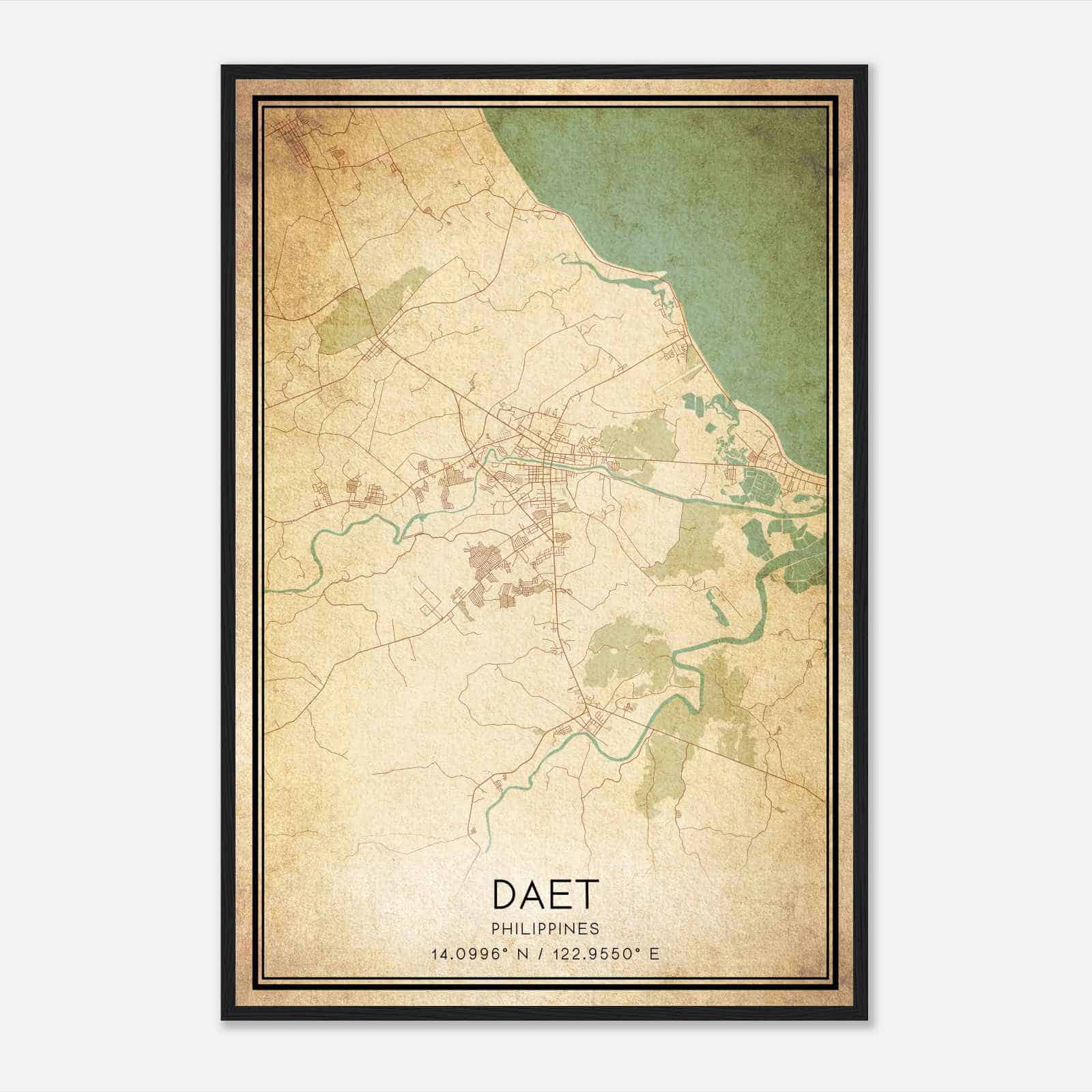 Daet - Custom Maps & Posters
