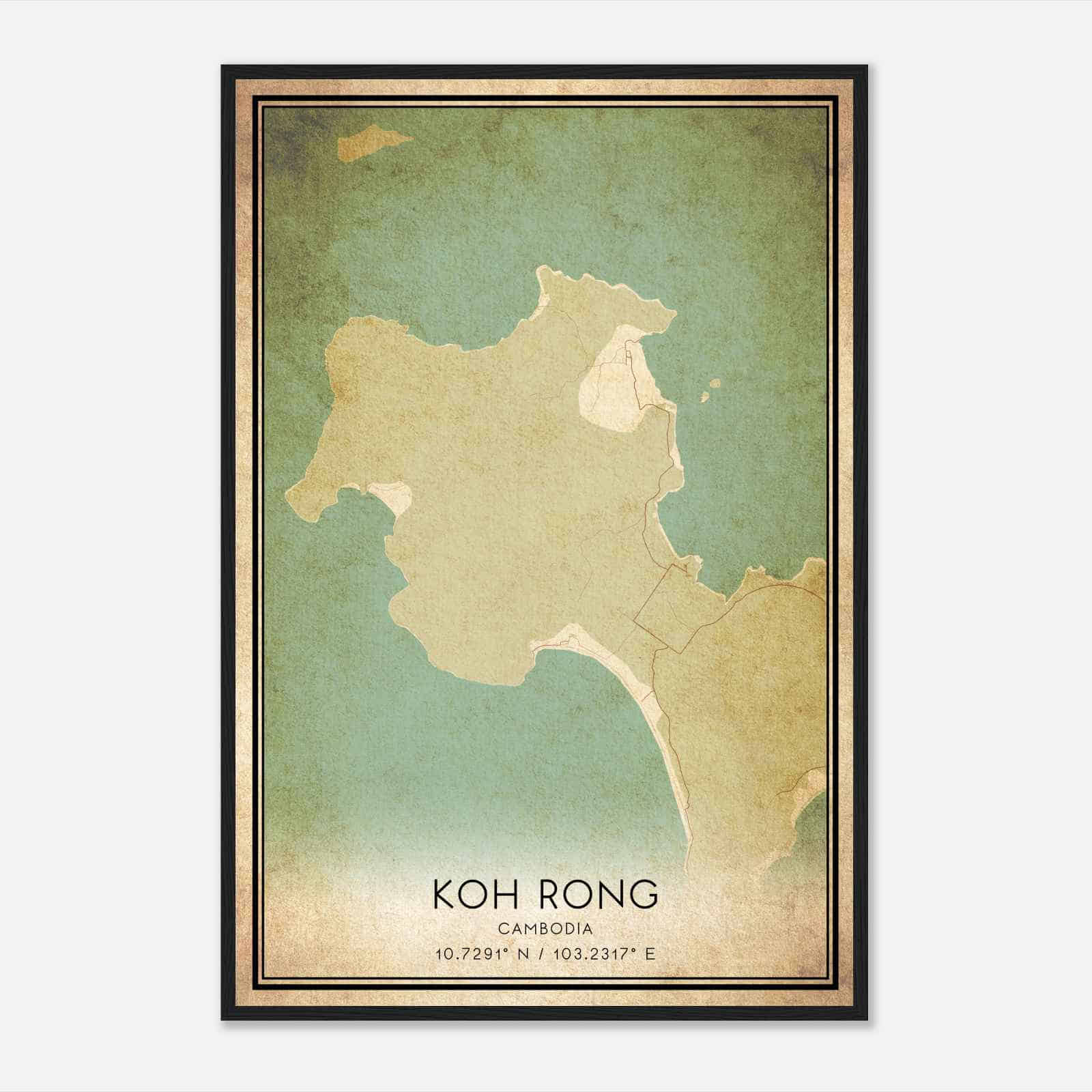 Koh Rong - Custom Maps & Posters