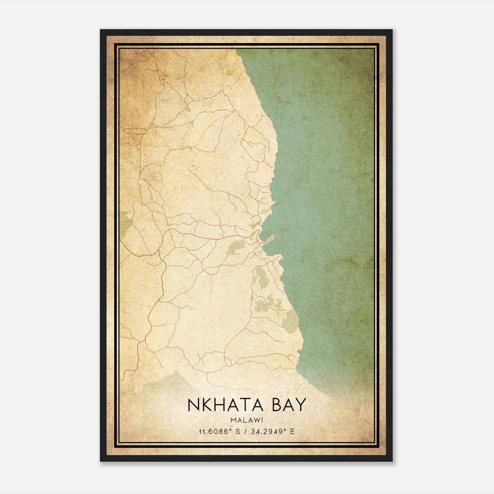 Nkhata Bay - Custom Maps & Posters