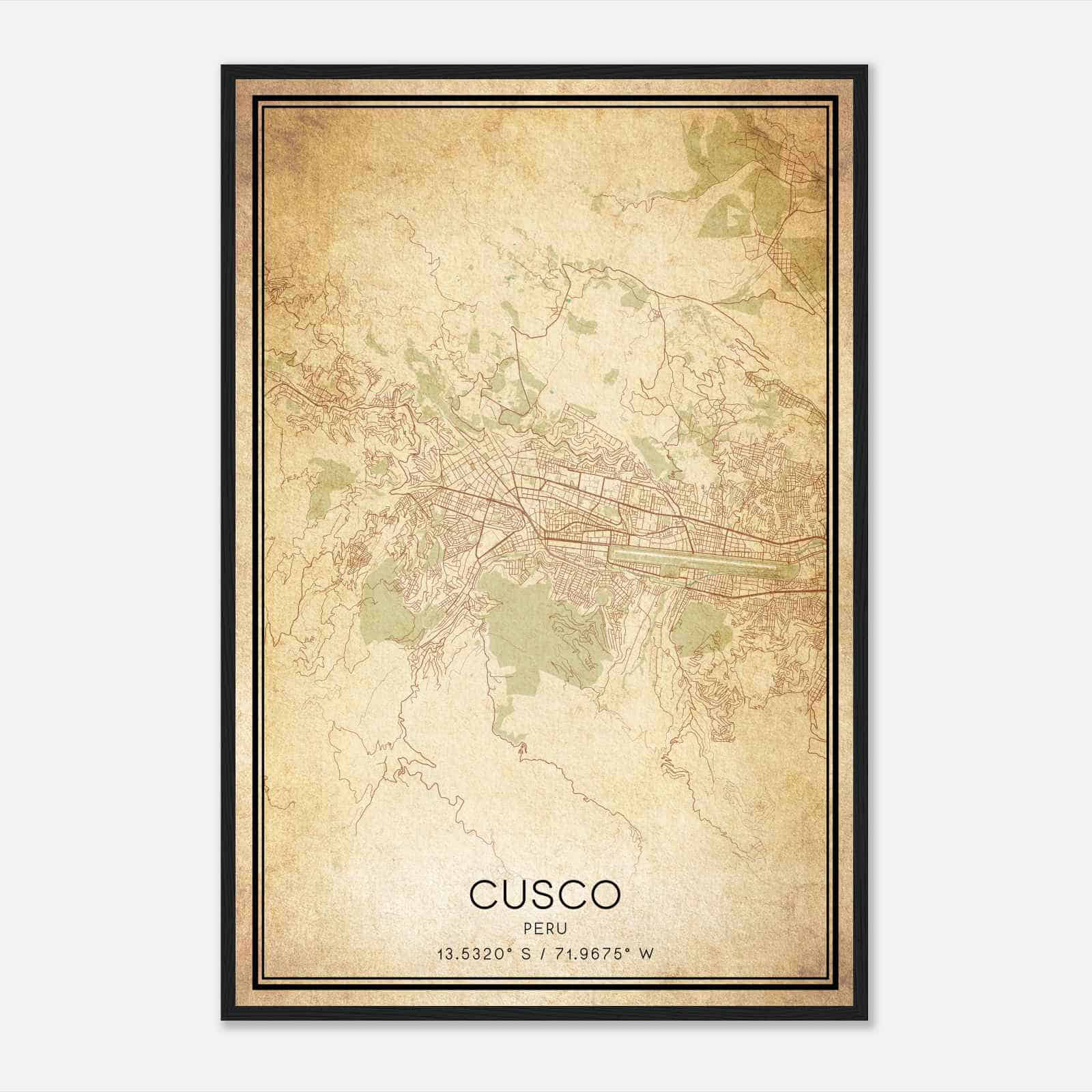 Cusco - Custom Maps & Posters