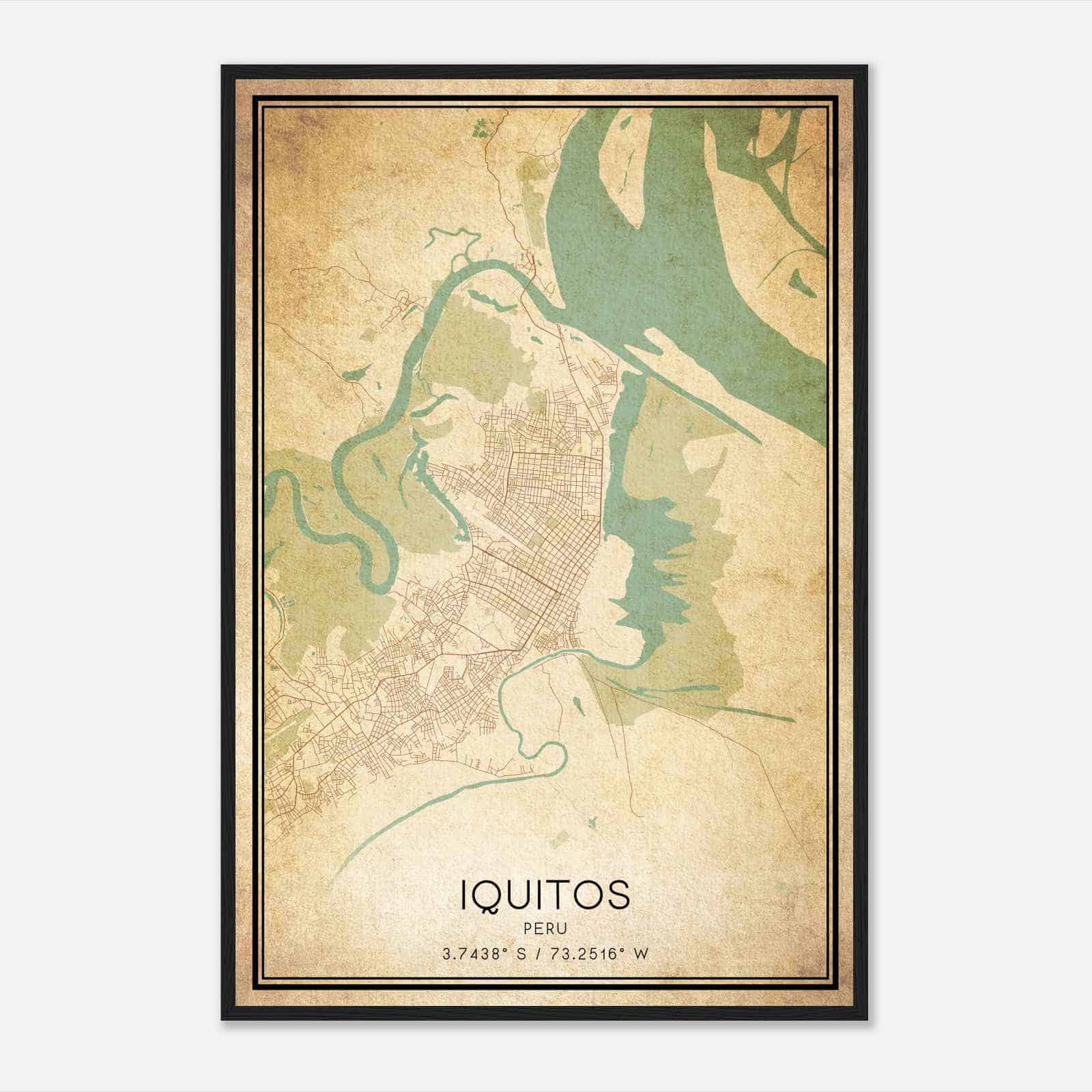 Iquitos - Custom Maps & Posters
