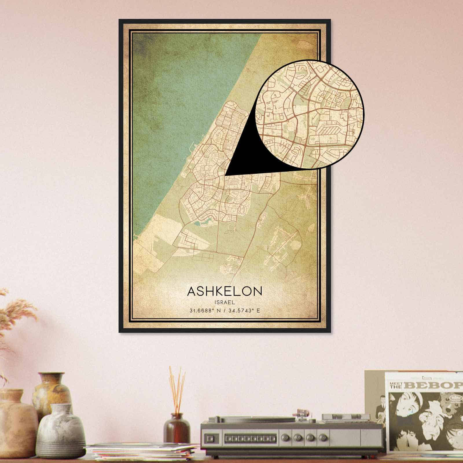 Ashkelon - Custom Maps & Posters