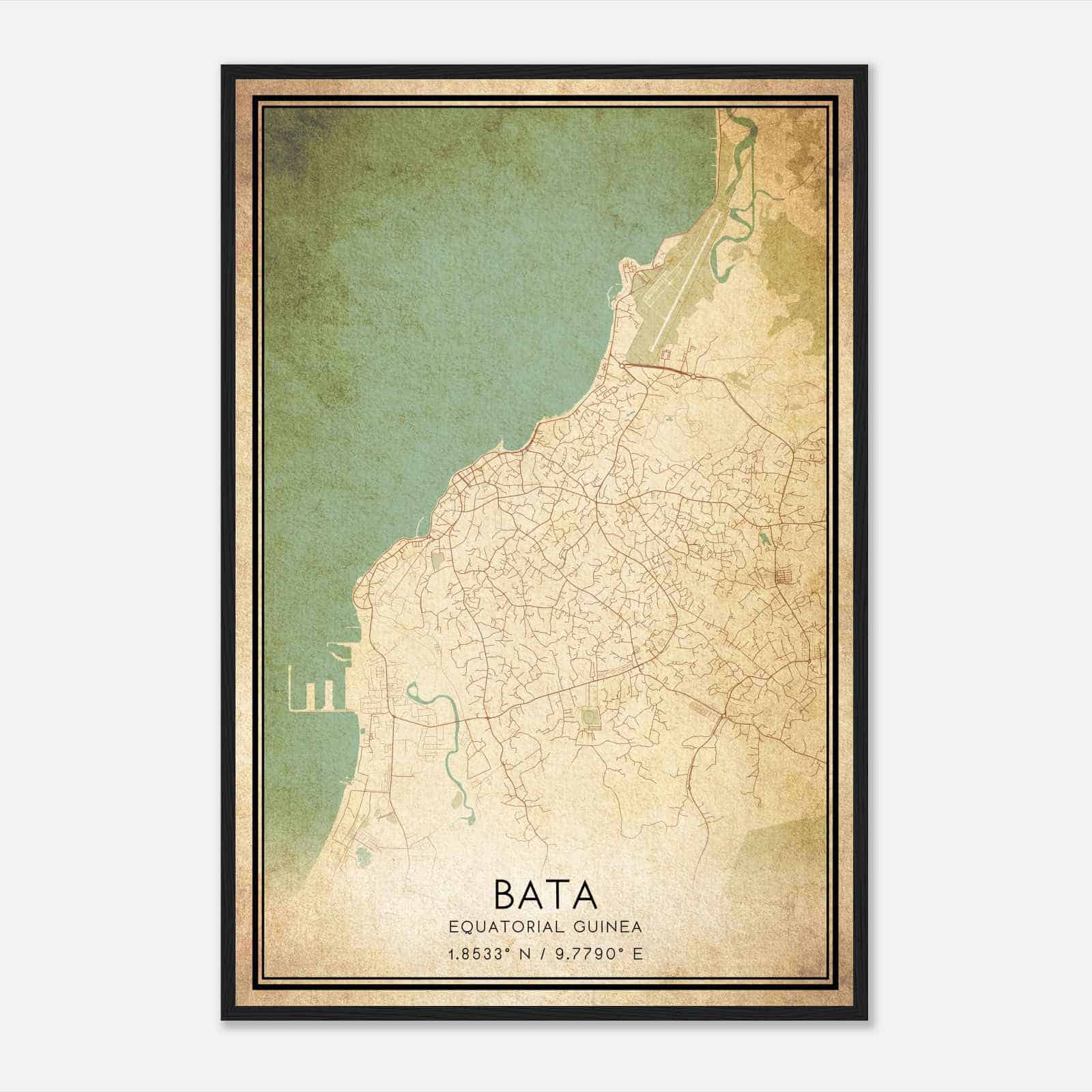 Bata - Custom Maps & Posters