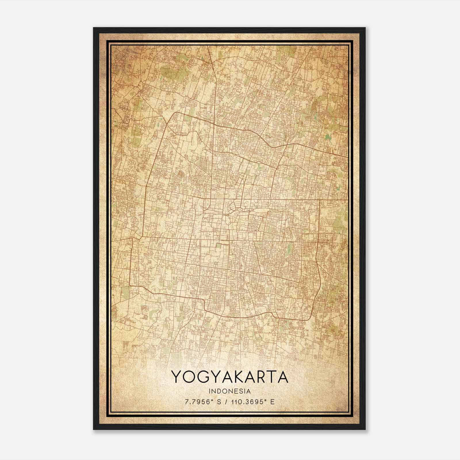 Yogyakarta - Custom Maps & Posters