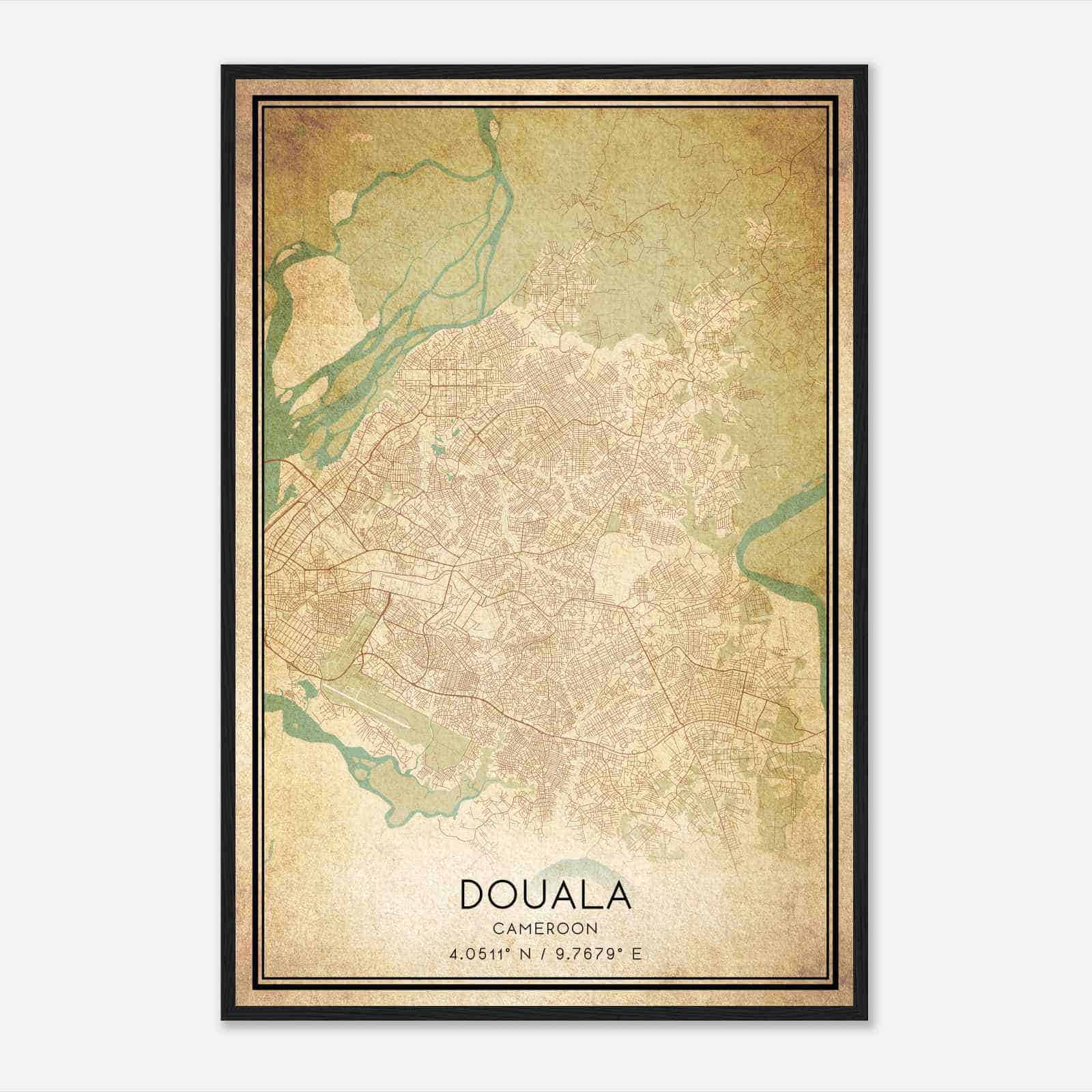 Douala - Custom Maps & Posters