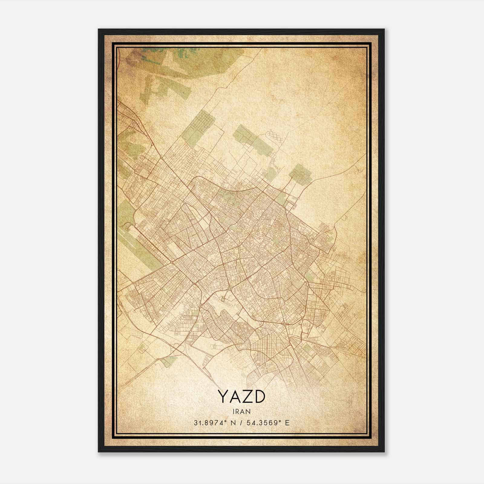 Yazd - Custom Maps & Posters