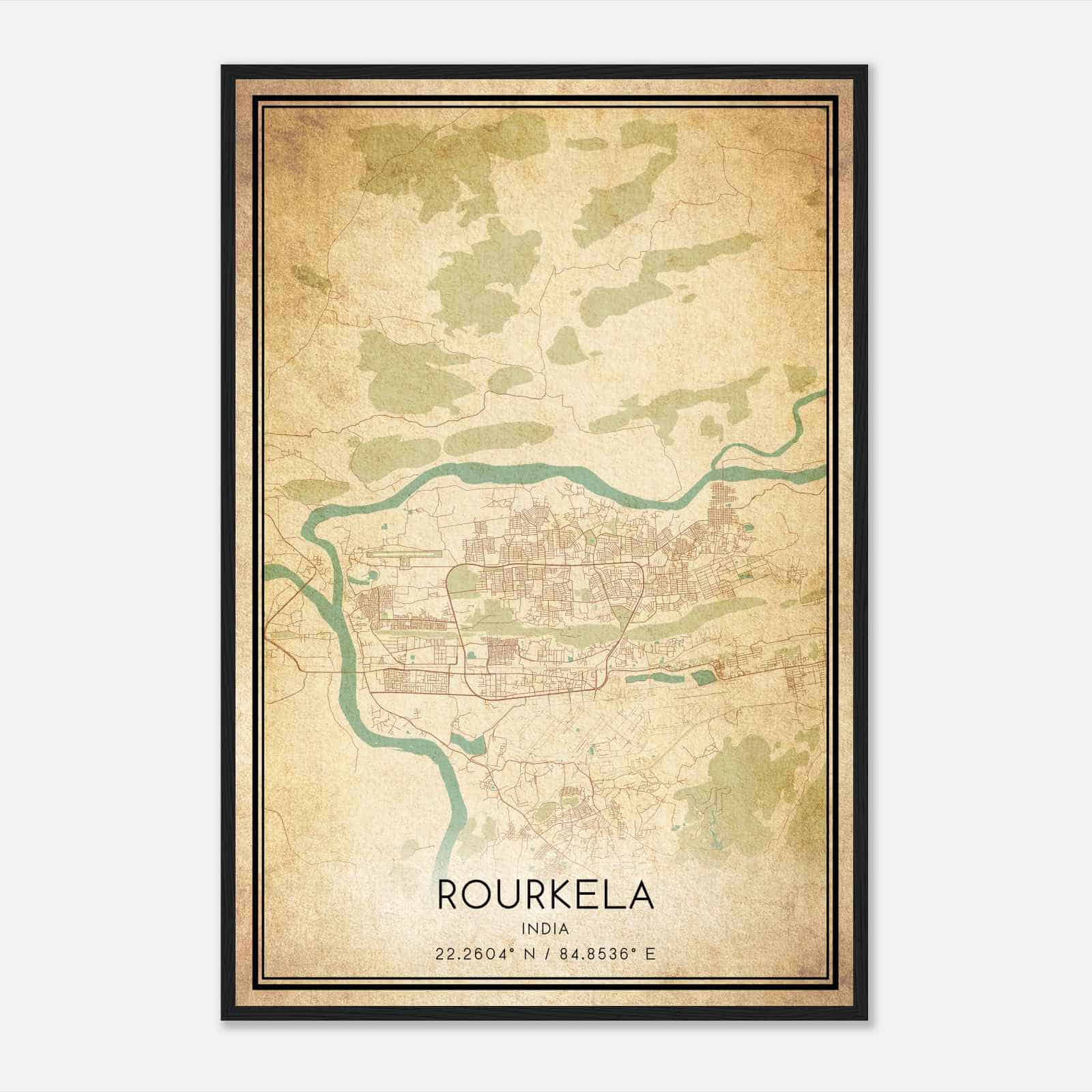 Rourkela - Custom Maps & Posters