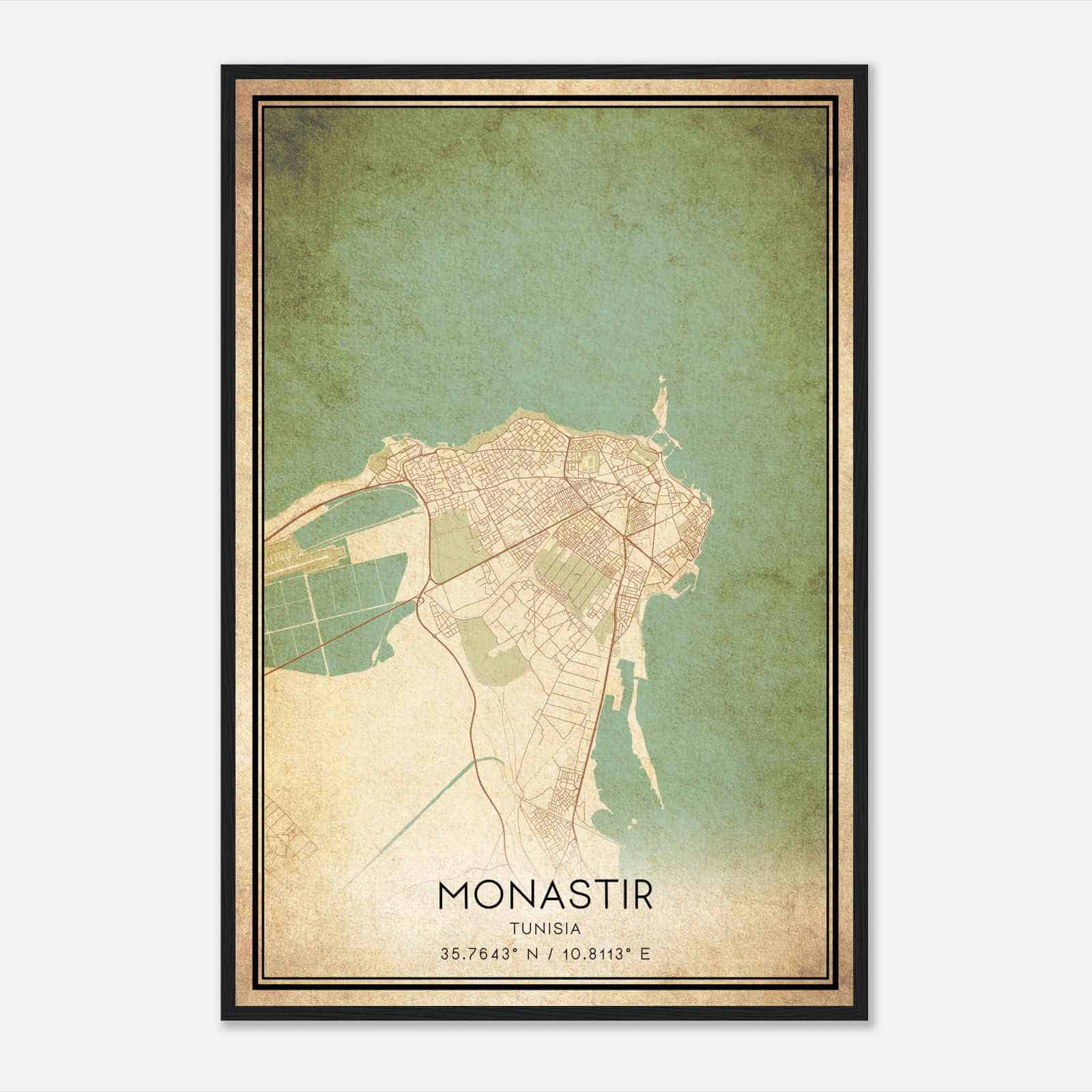 Monastir - Custom Maps & Posters