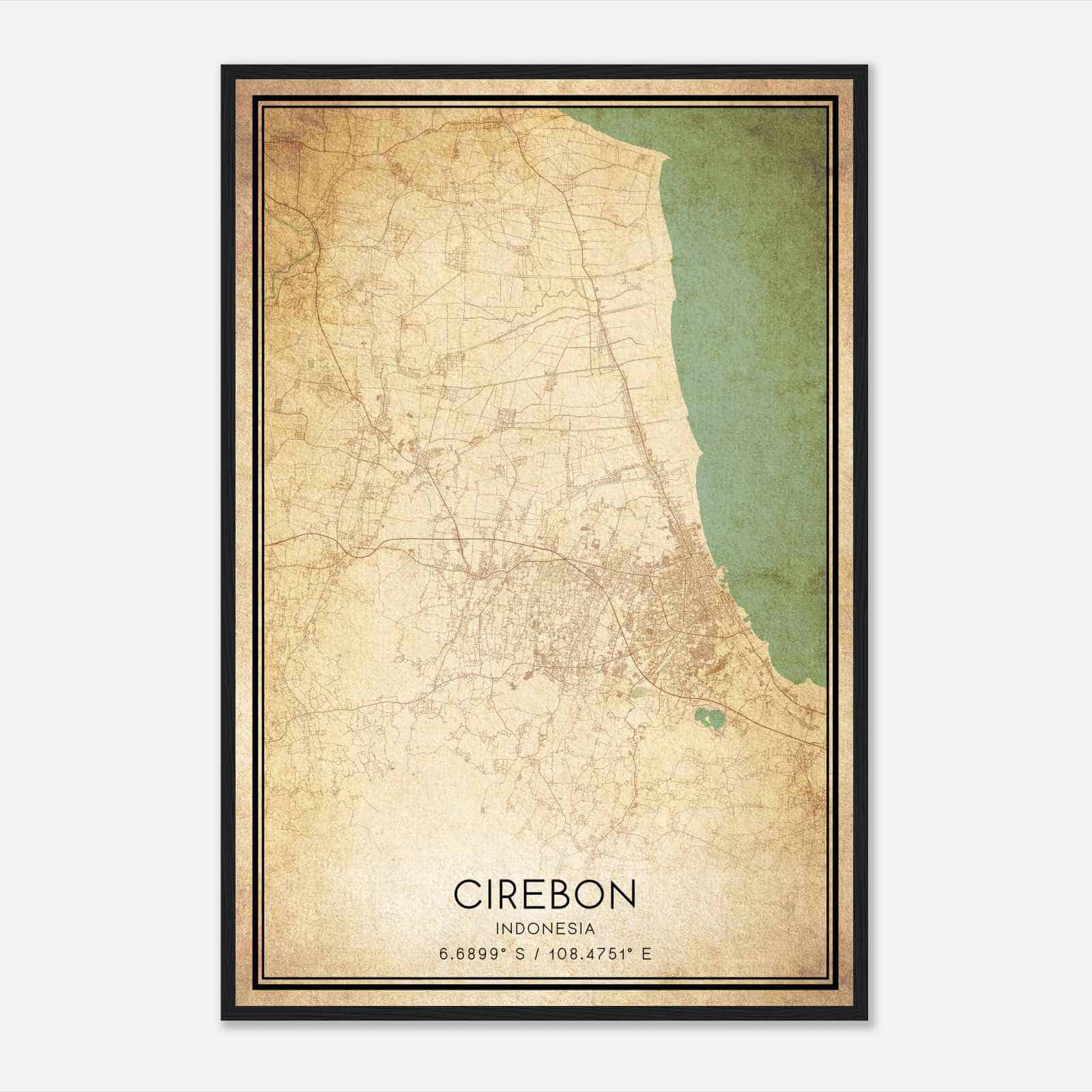 Cirebon - Custom Maps & Posters