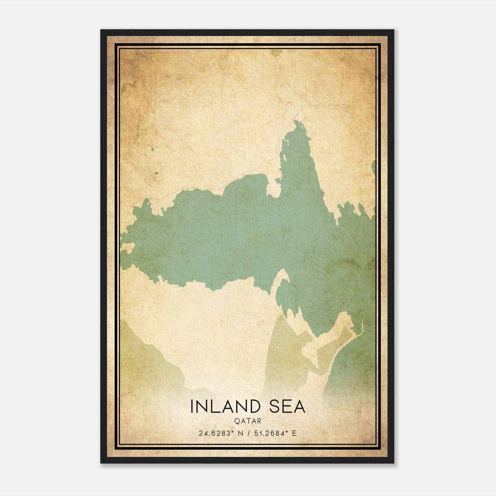 Inland Sea - Custom Maps & Posters