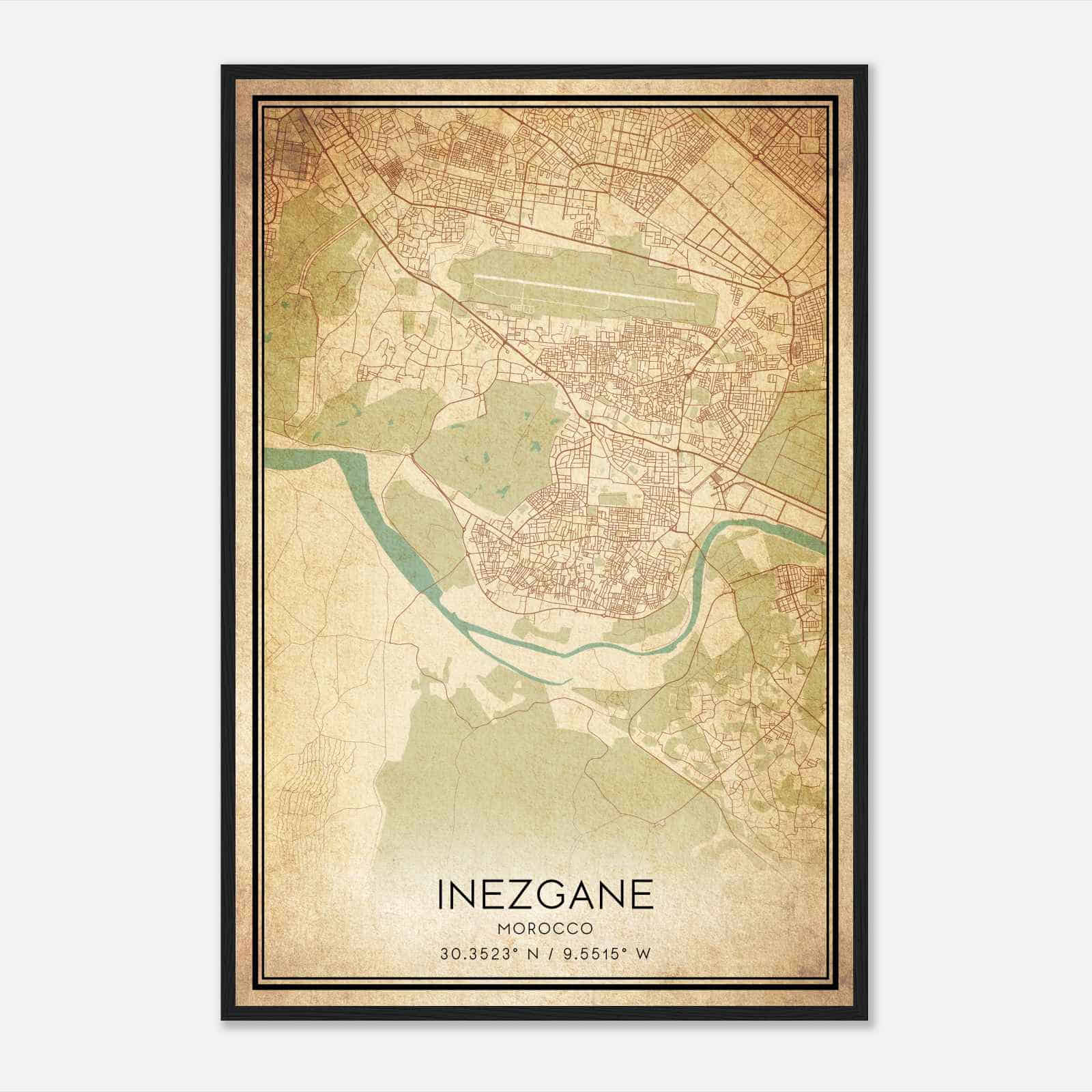 Inezgane - Custom Maps & Posters