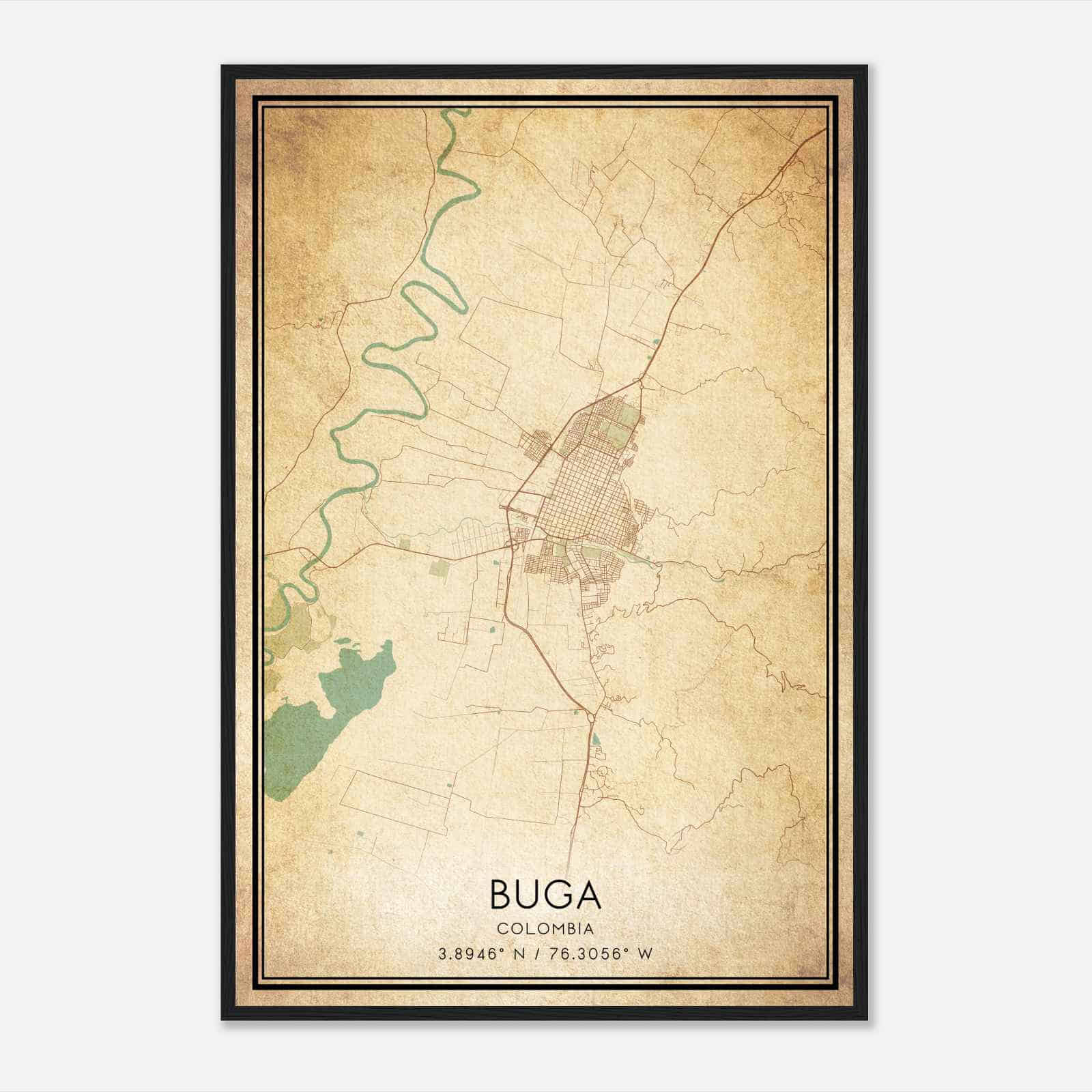 Buga - Custom Maps & Posters