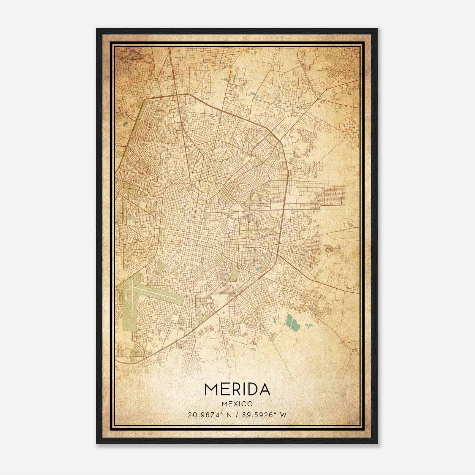 Merida - Custom Maps & Posters