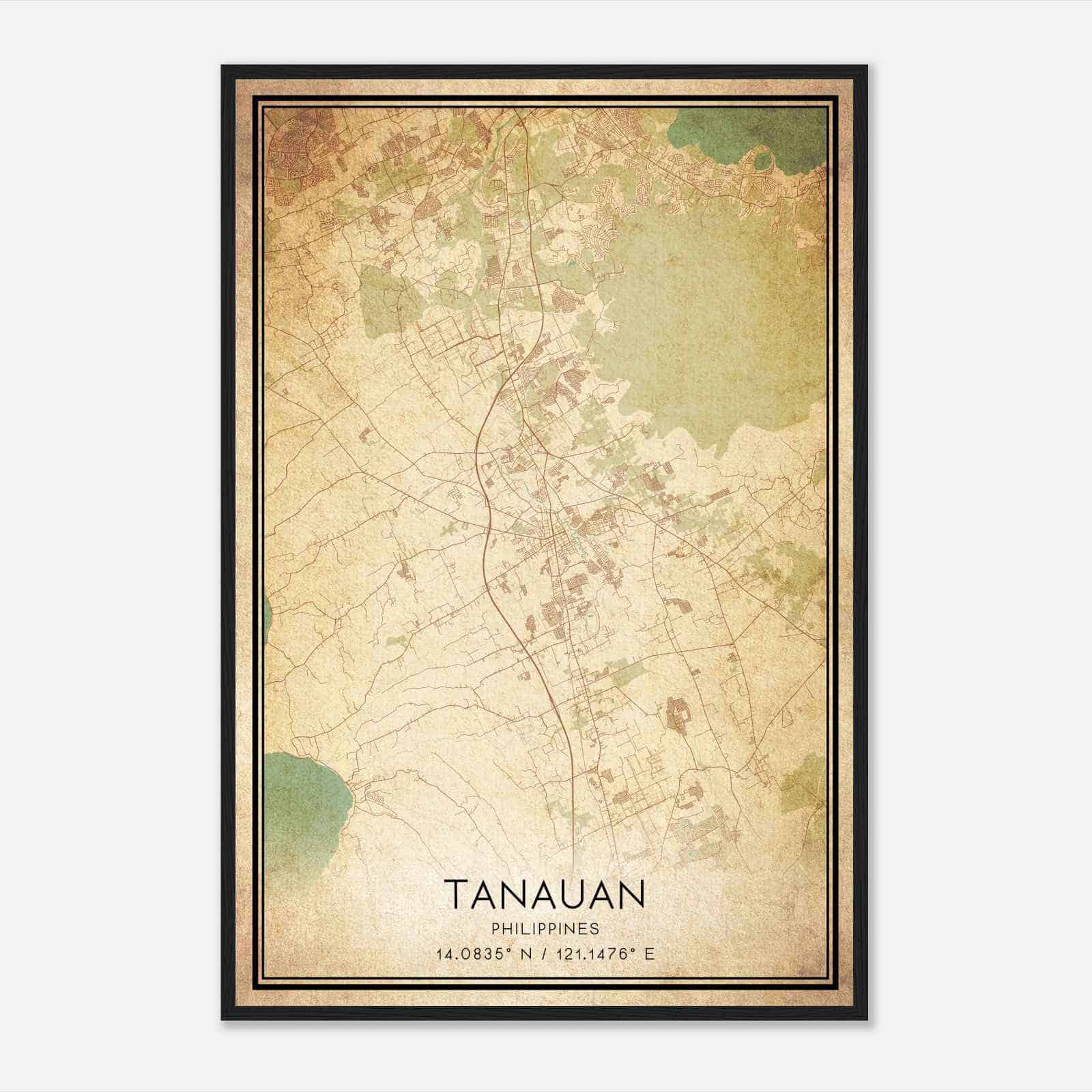 Tanauan - Custom Maps & Posters