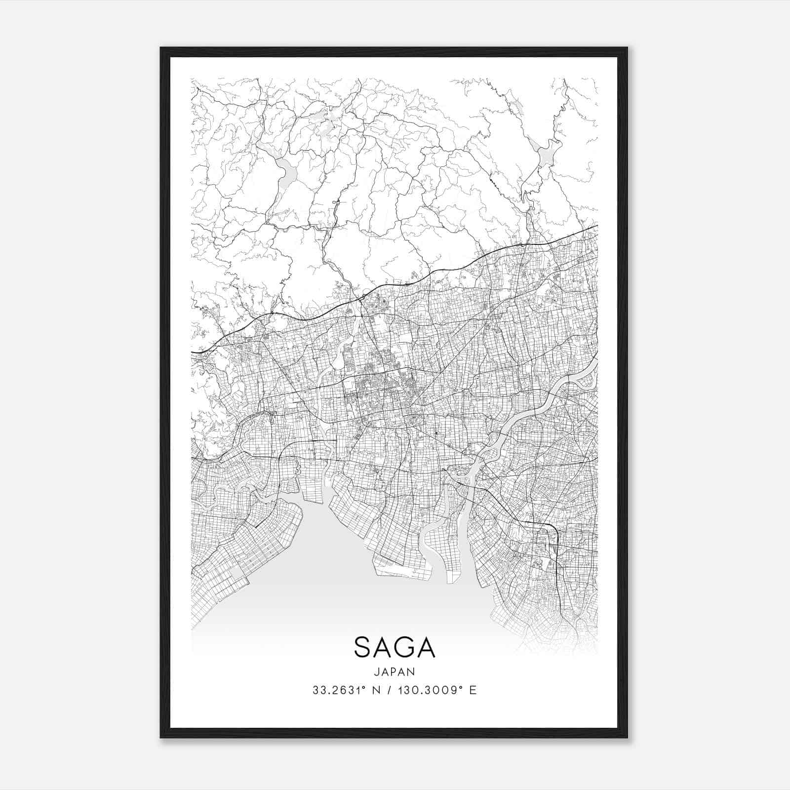 Saga - Custom Maps & Posters