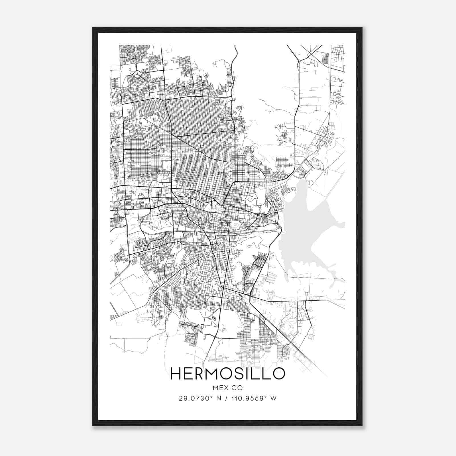 Hermosillo - Custom Maps & Posters