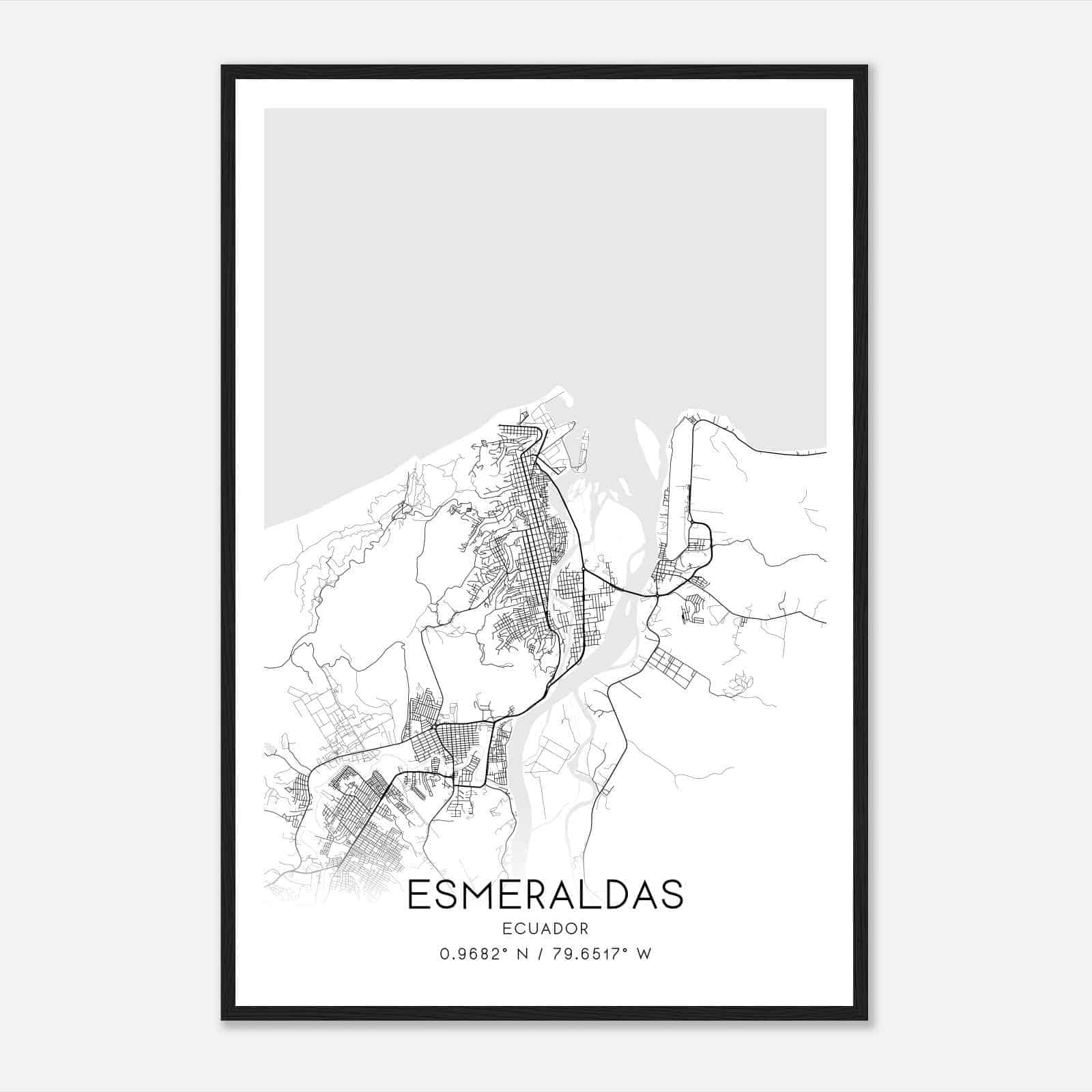 Esmeraldas - Custom Maps & Posters