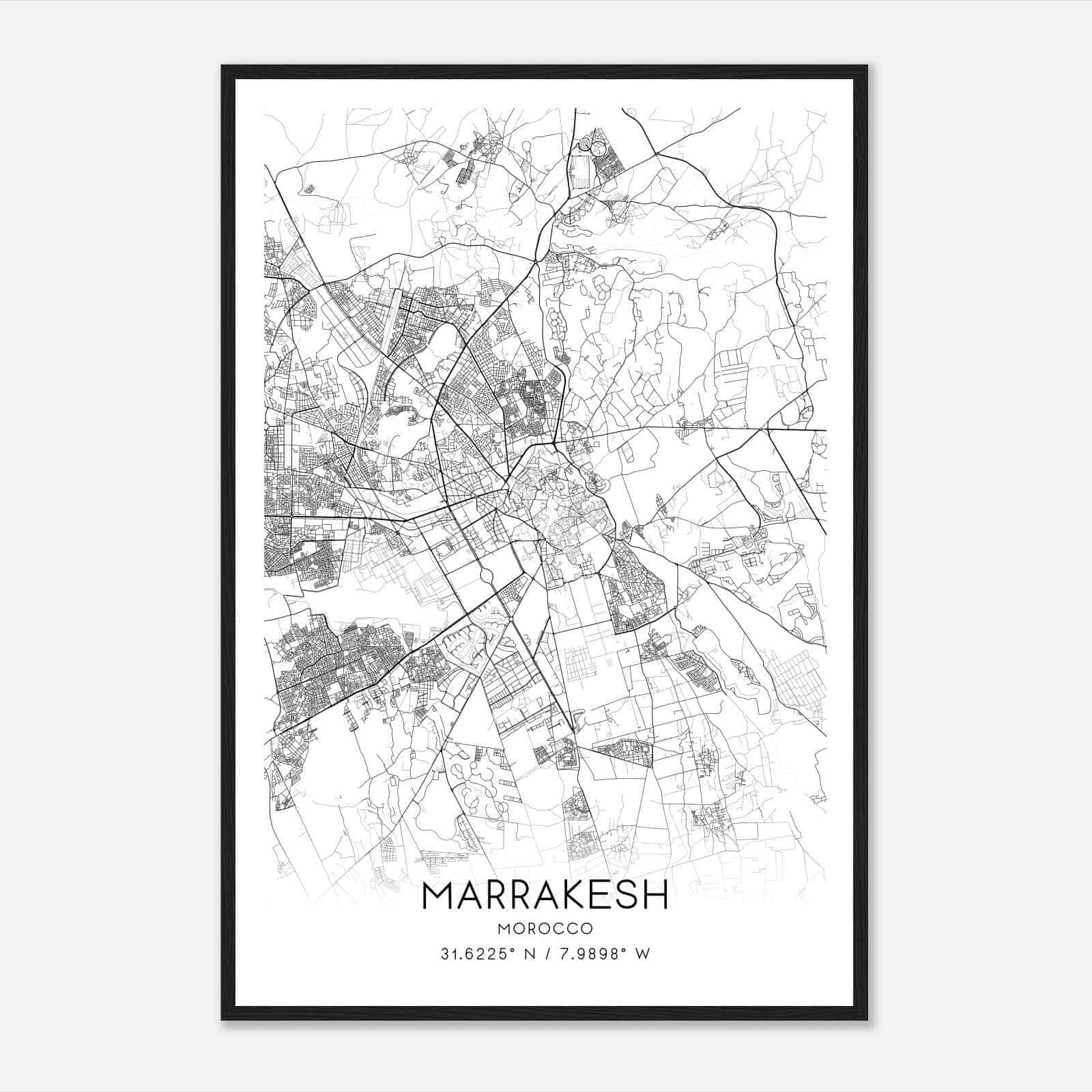 Marrakesh - Custom Maps & Posters