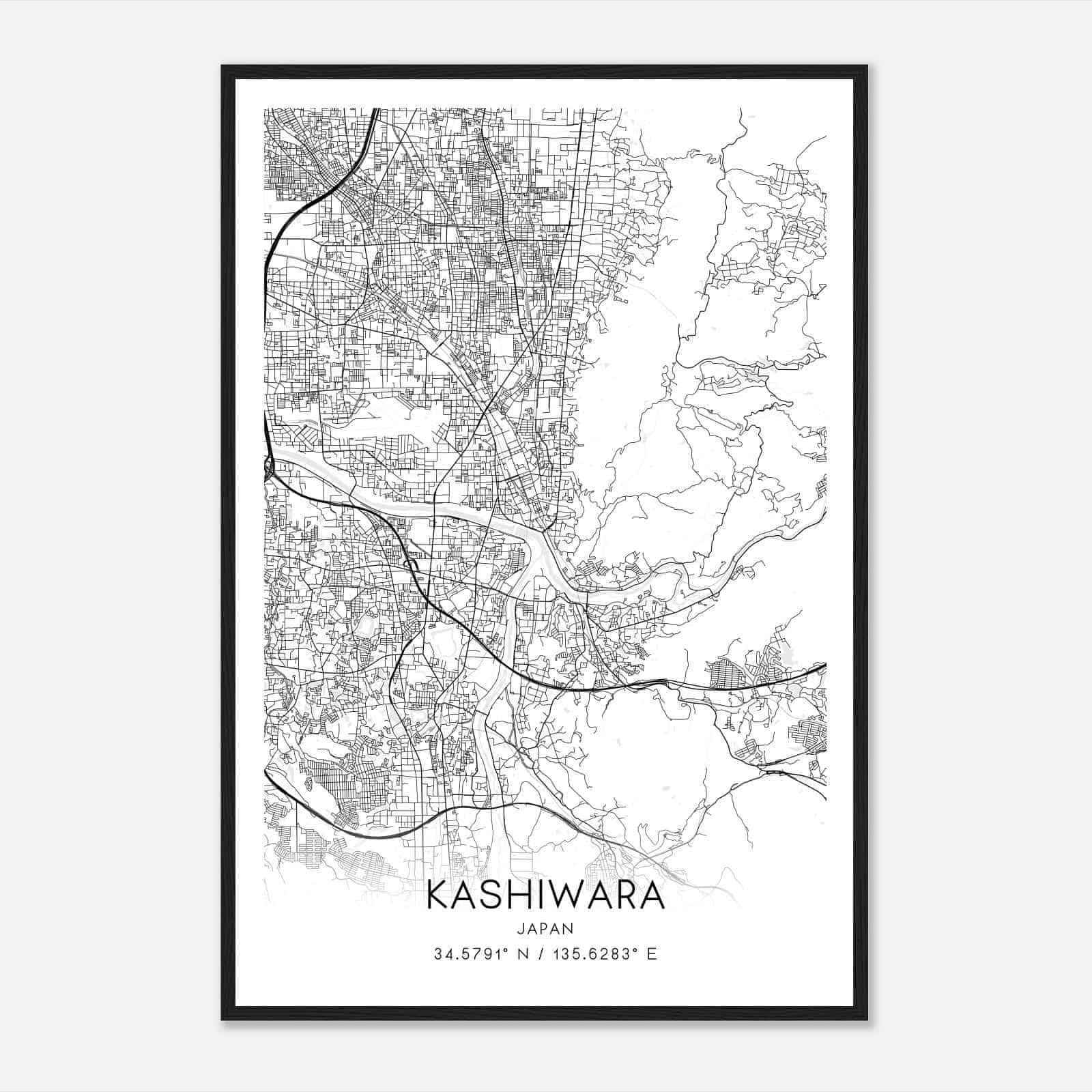 Kashiwara - Custom Maps & Posters