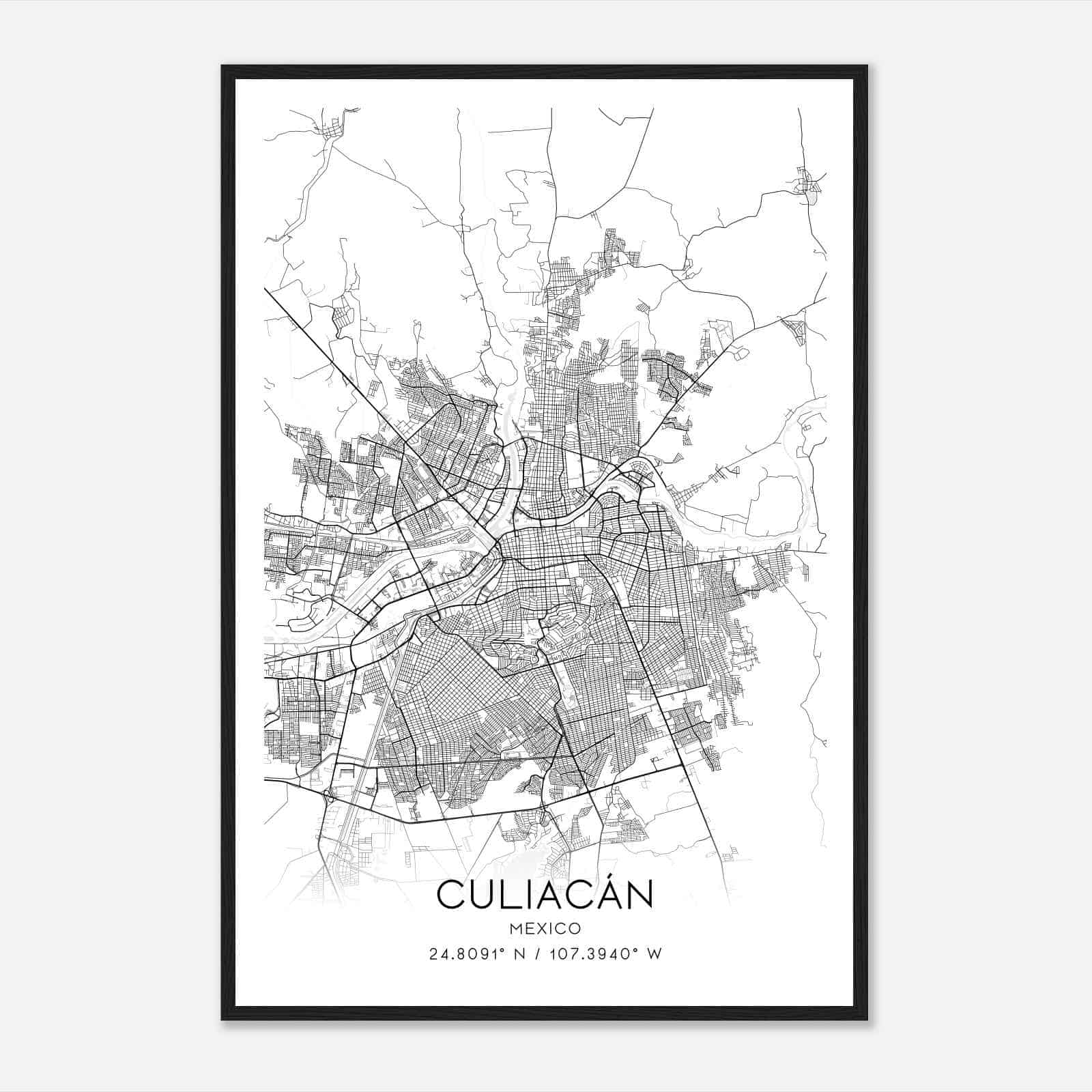 Culiacan - Custom Maps & Posters
