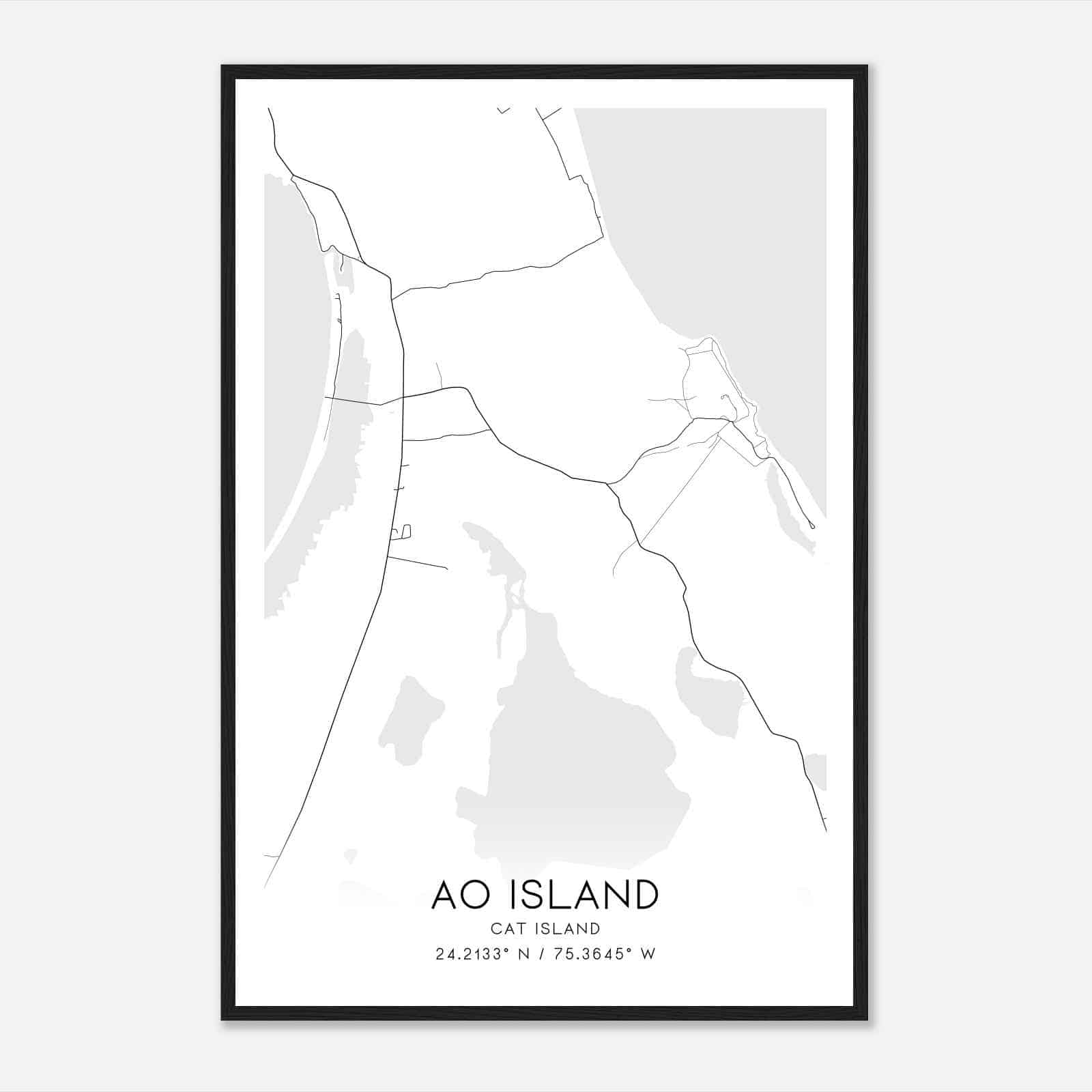 Ao Island - Custom Maps & Posters