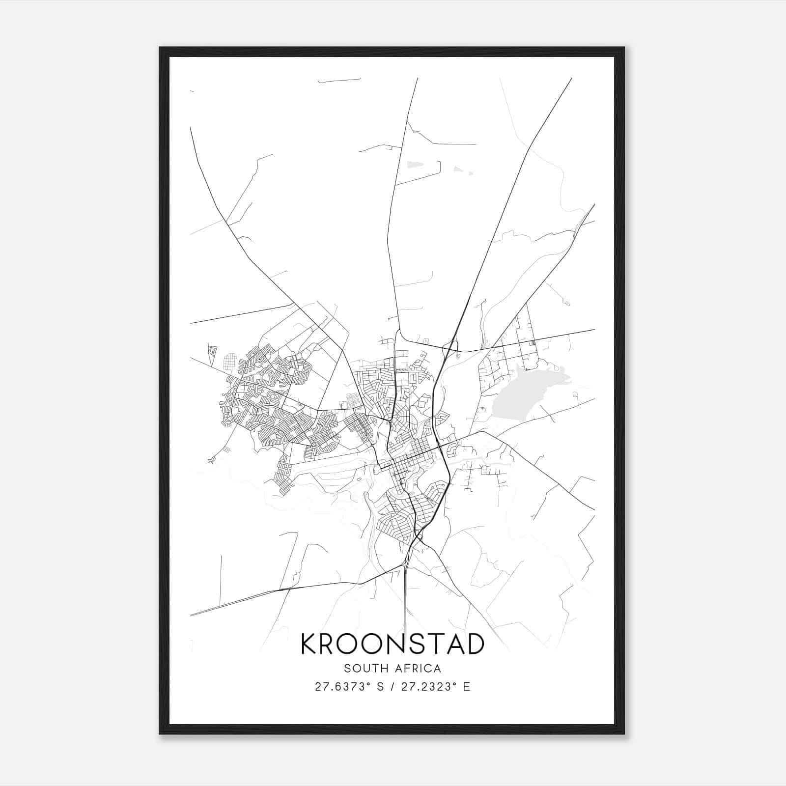 Kroonstad - Custom Maps & Posters